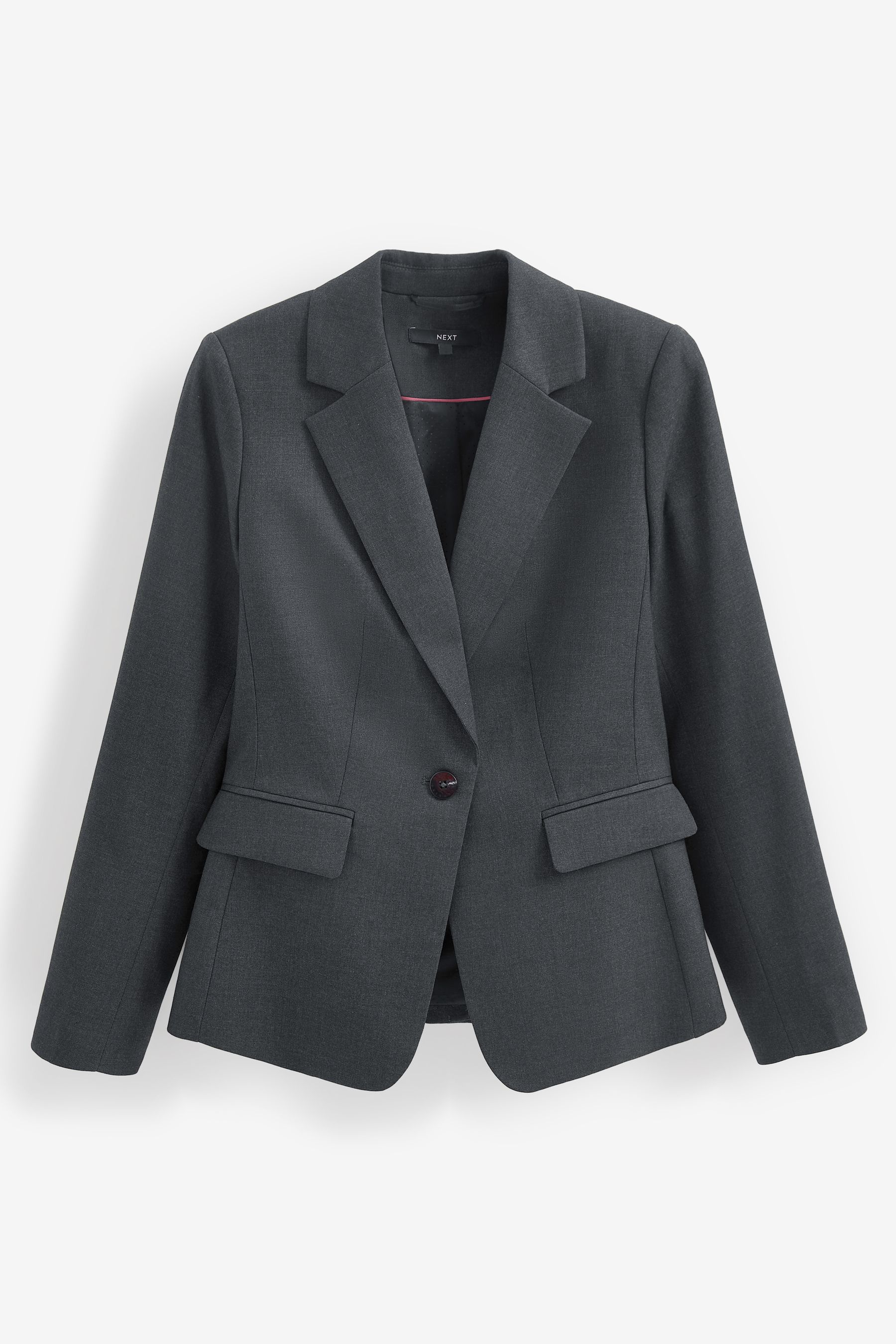 Buy Grey Tailored Single Breasted Jacket from the Next UK online shop