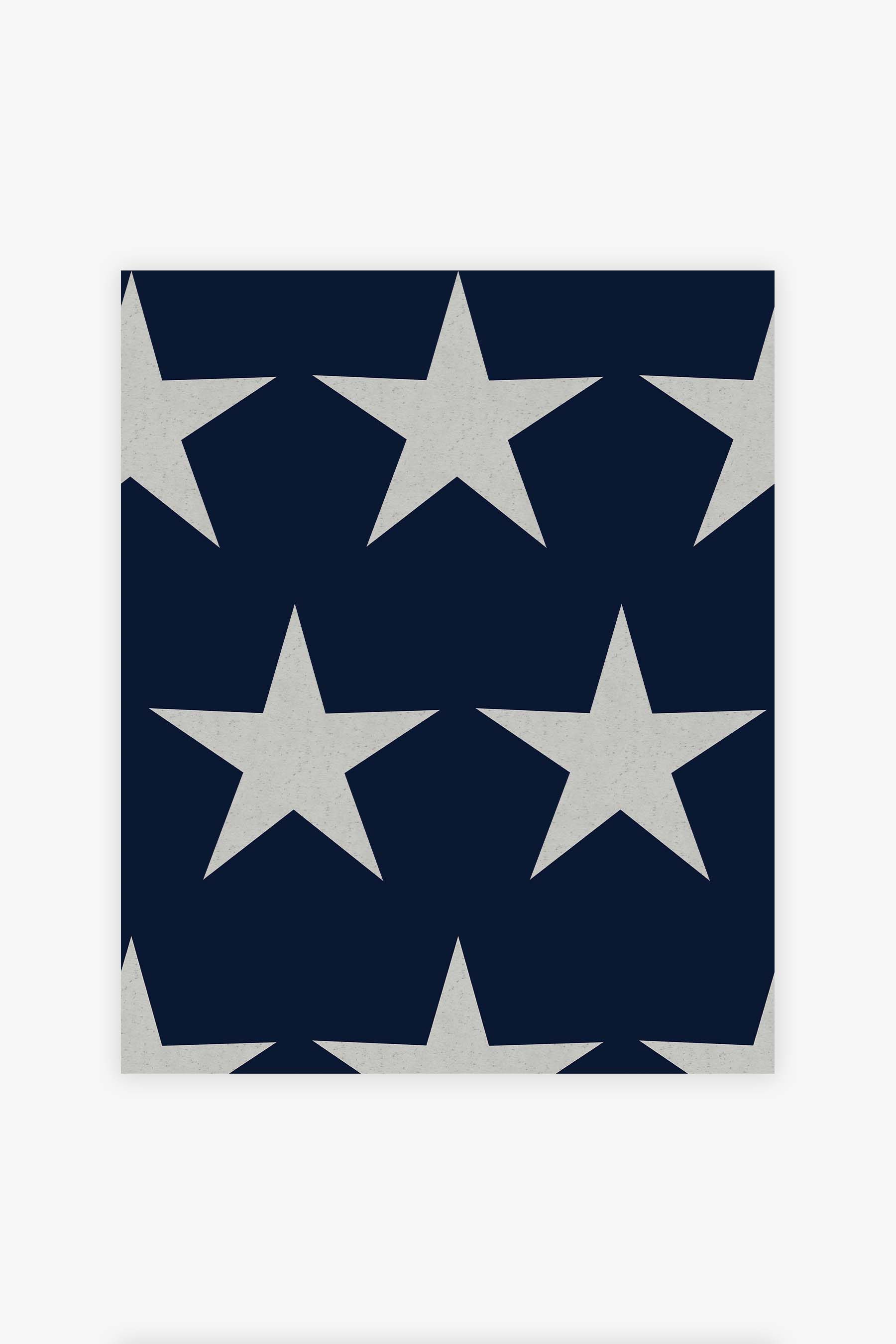 Buy Navy Blue Stars Wallpaper Sample Paste The Wall from the Next UK ...