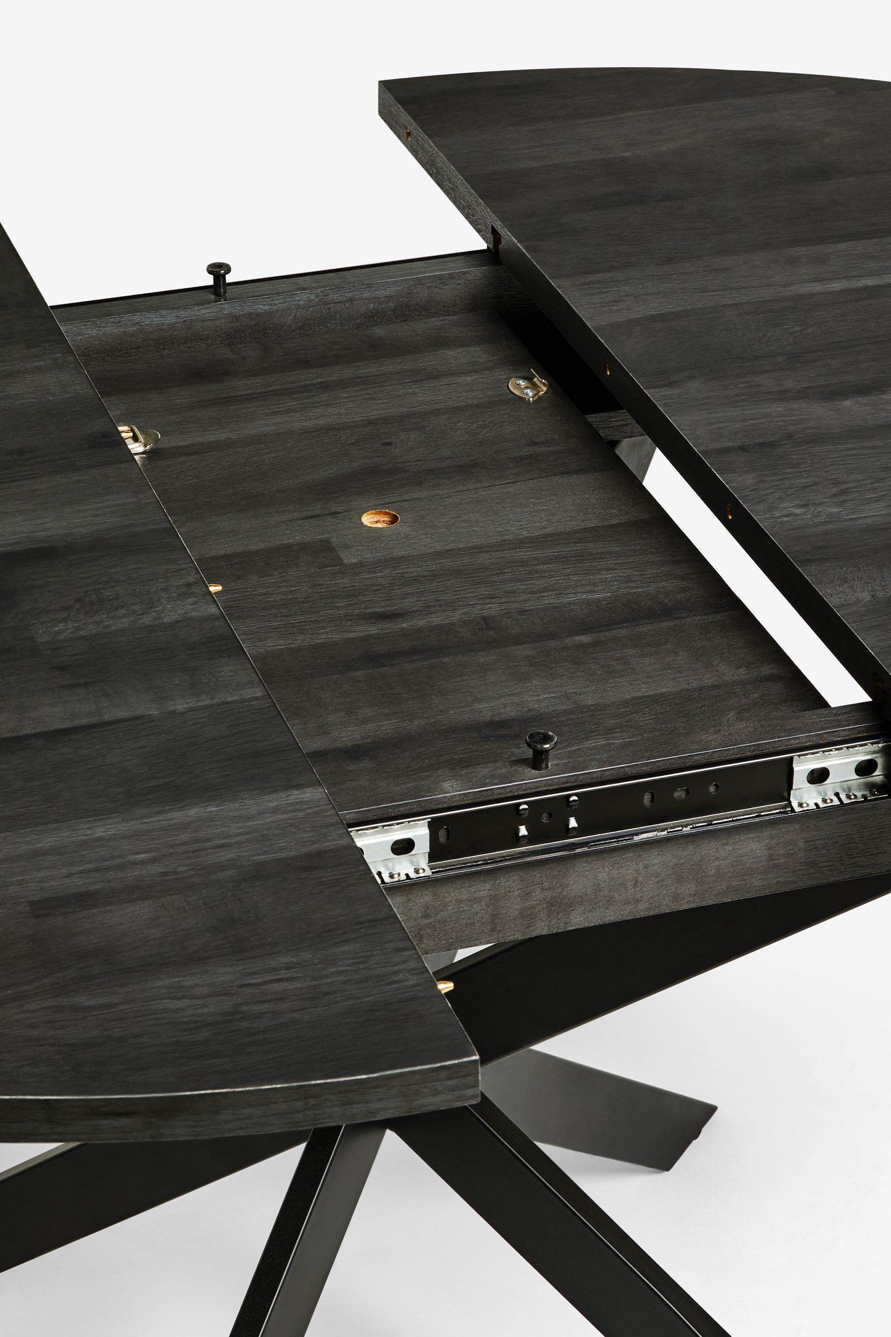 Buy Bronx Oak Effect Round Extending Dining Table from Next Ireland