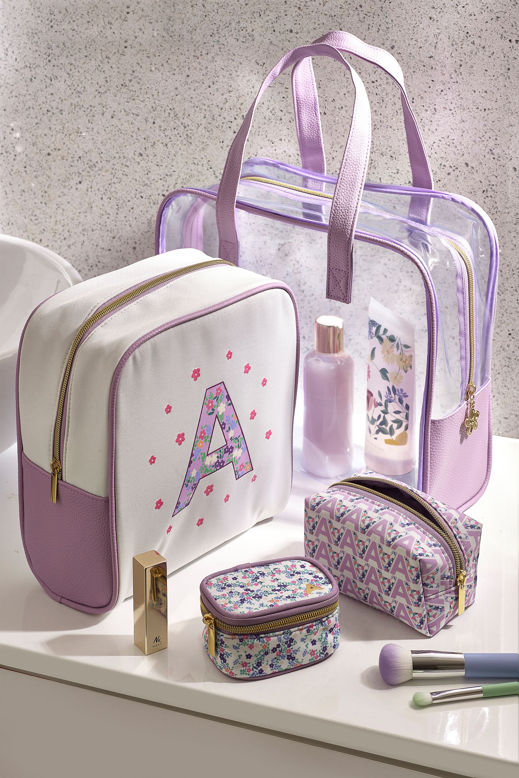 Buy Set of 4 Make-Up Bags from the Next UK online shop