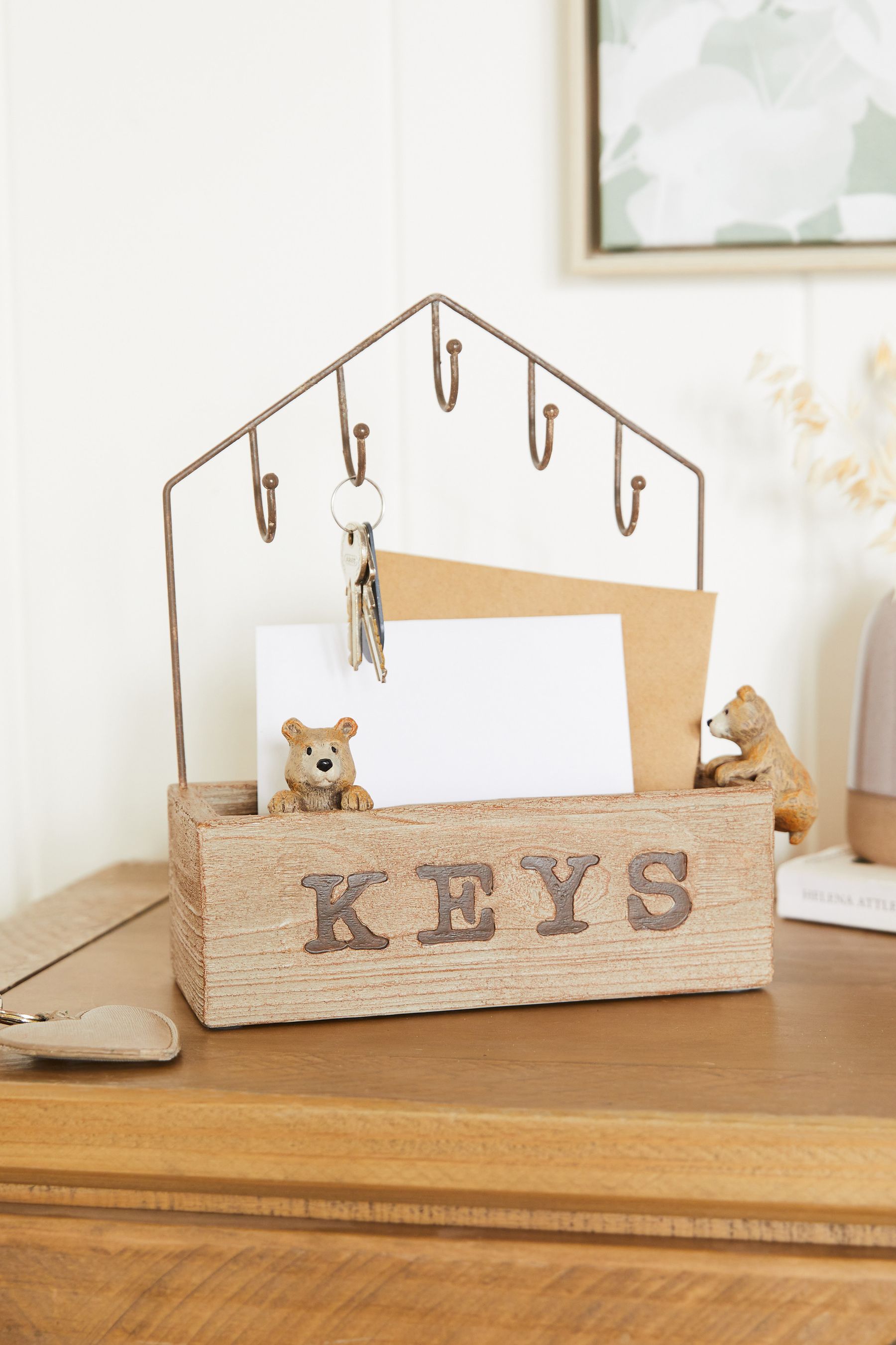 Buy Natural Bertie Bear Key Storage from the Next UK online shop