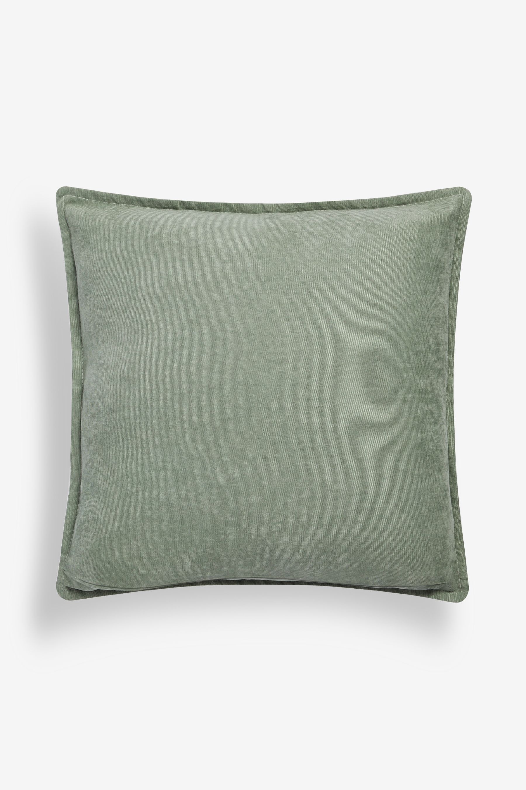 Buy Sage Green Charlie Cockapoo Floral Boots 43 x 43cm Cushion from the ...