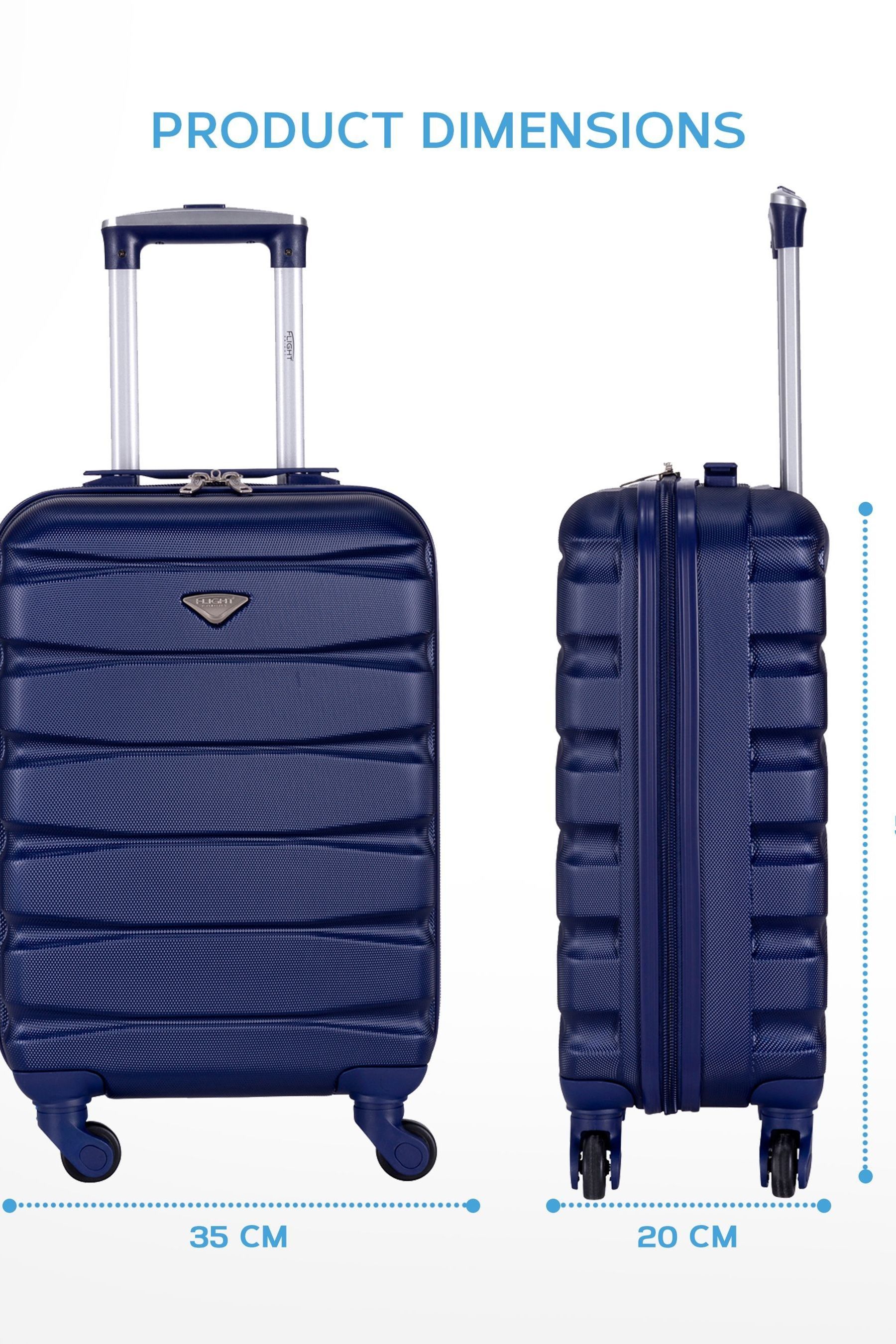 Buy Flight Knight EasyJet Overhead 55x35x20cm Hard Shell Cabin Carry On ...