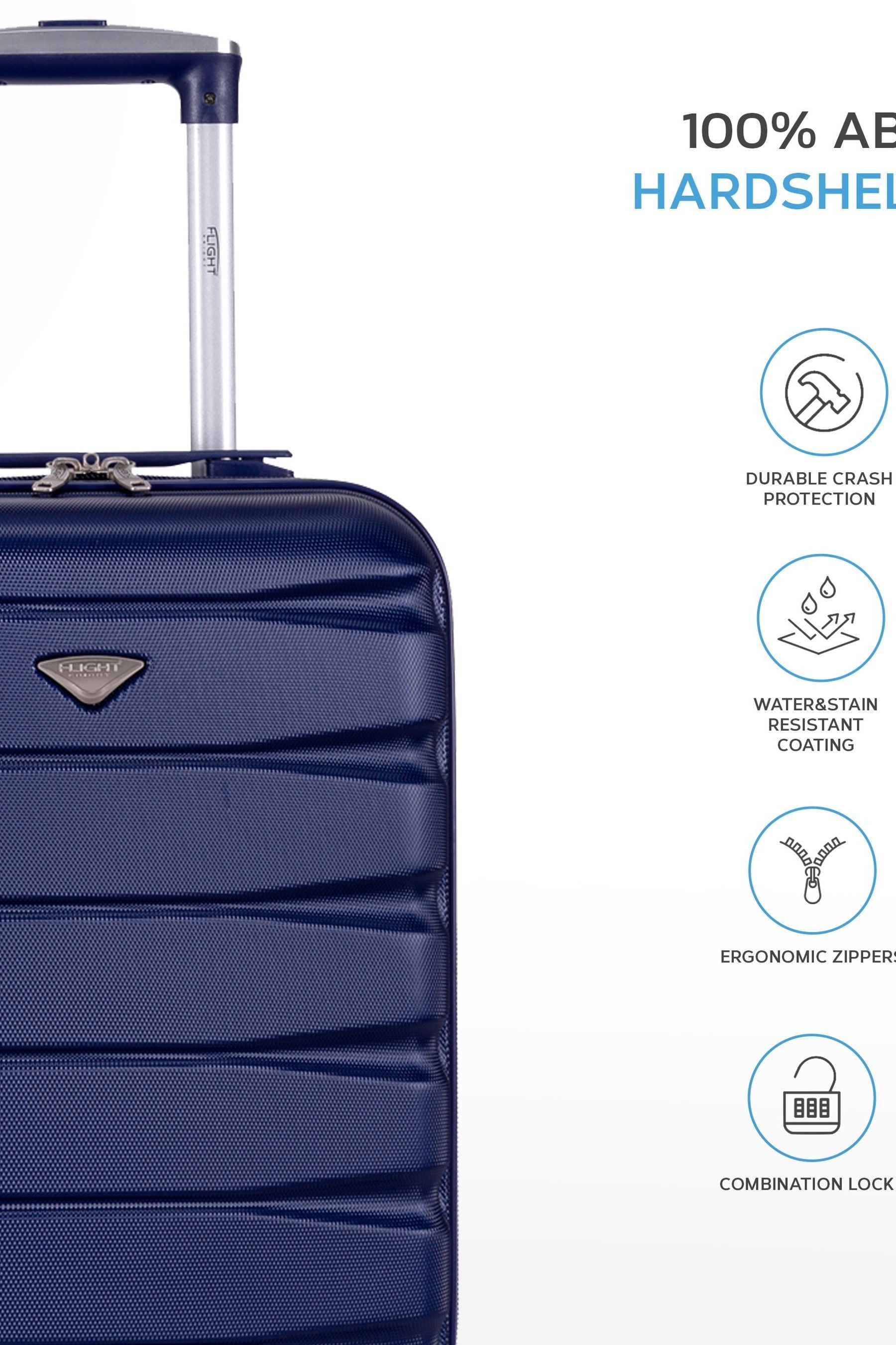 Buy Flight Knight EasyJet Overhead 55x35x20cm Hard Shell Cabin Carry On ...