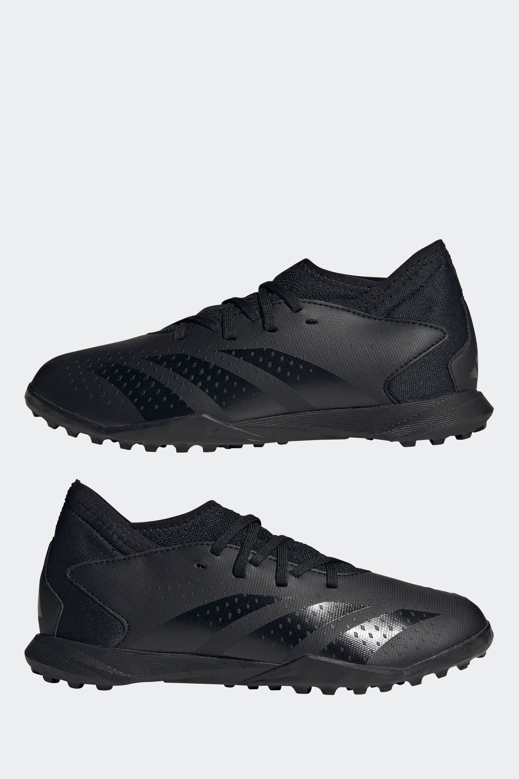 Buy adidas Black Football Black Kids Predator Accuracy.3 Turf Football ...