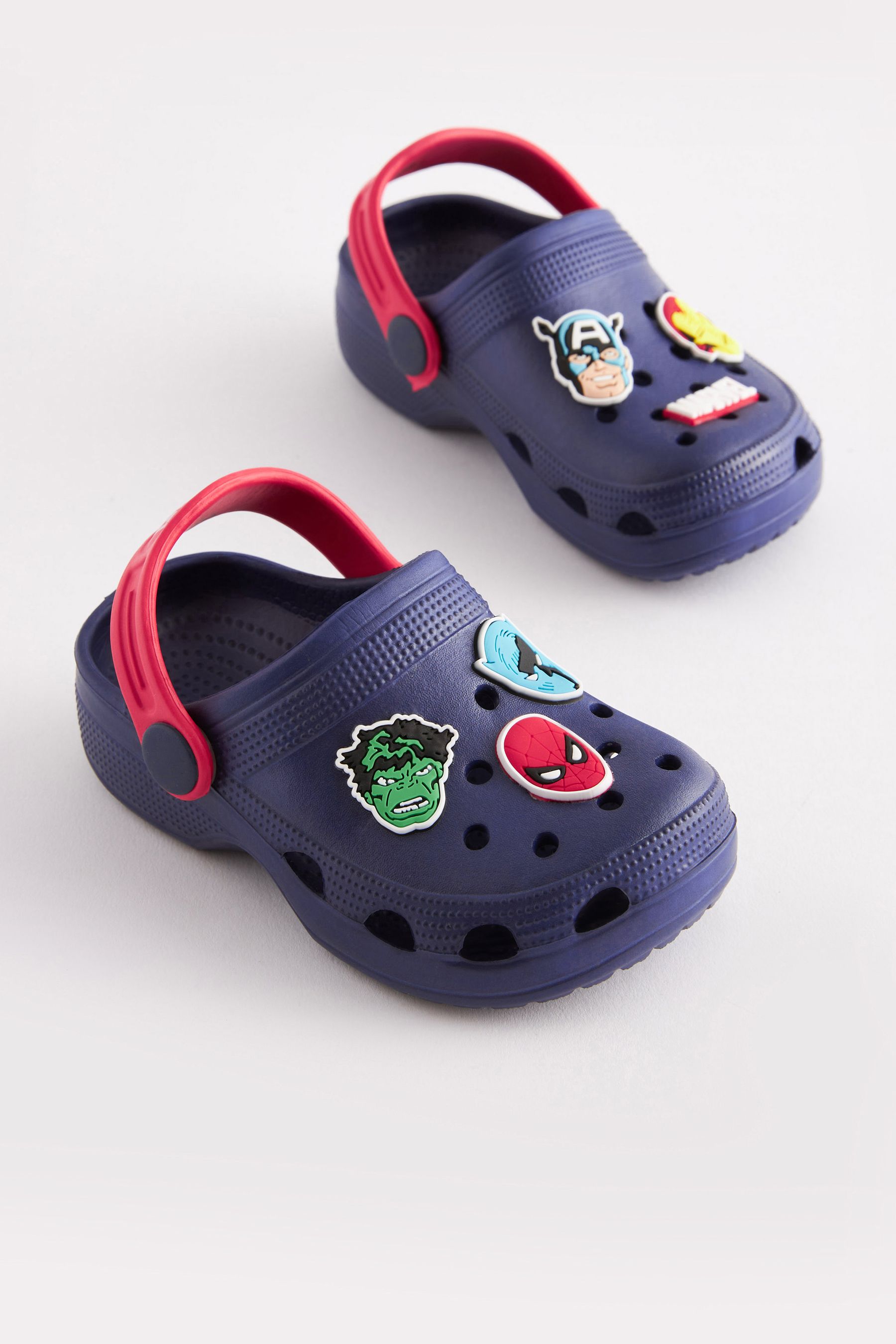 Buy Navy Blue Marvel Clogs from the Next UK online shop