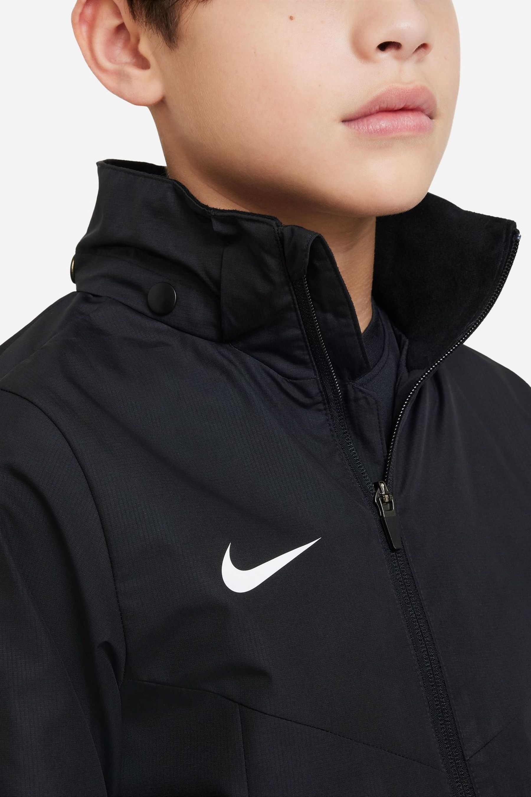 Buy Nike Black Dri-FIT Academy Training Rain Jacket from the Next UK ...