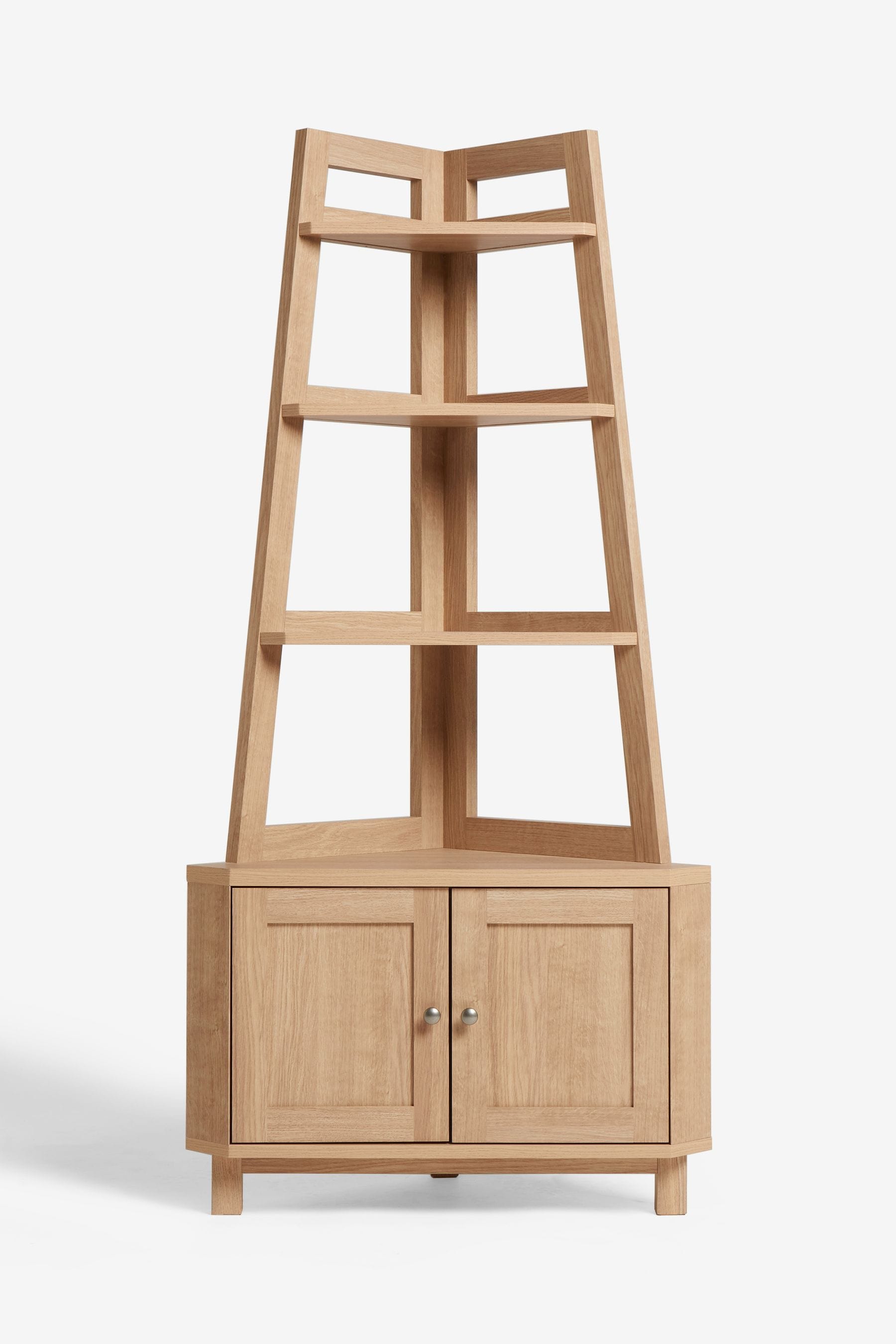 Buy Natural Malvern Oak Effect Corner Shelf from the Next UK online shop