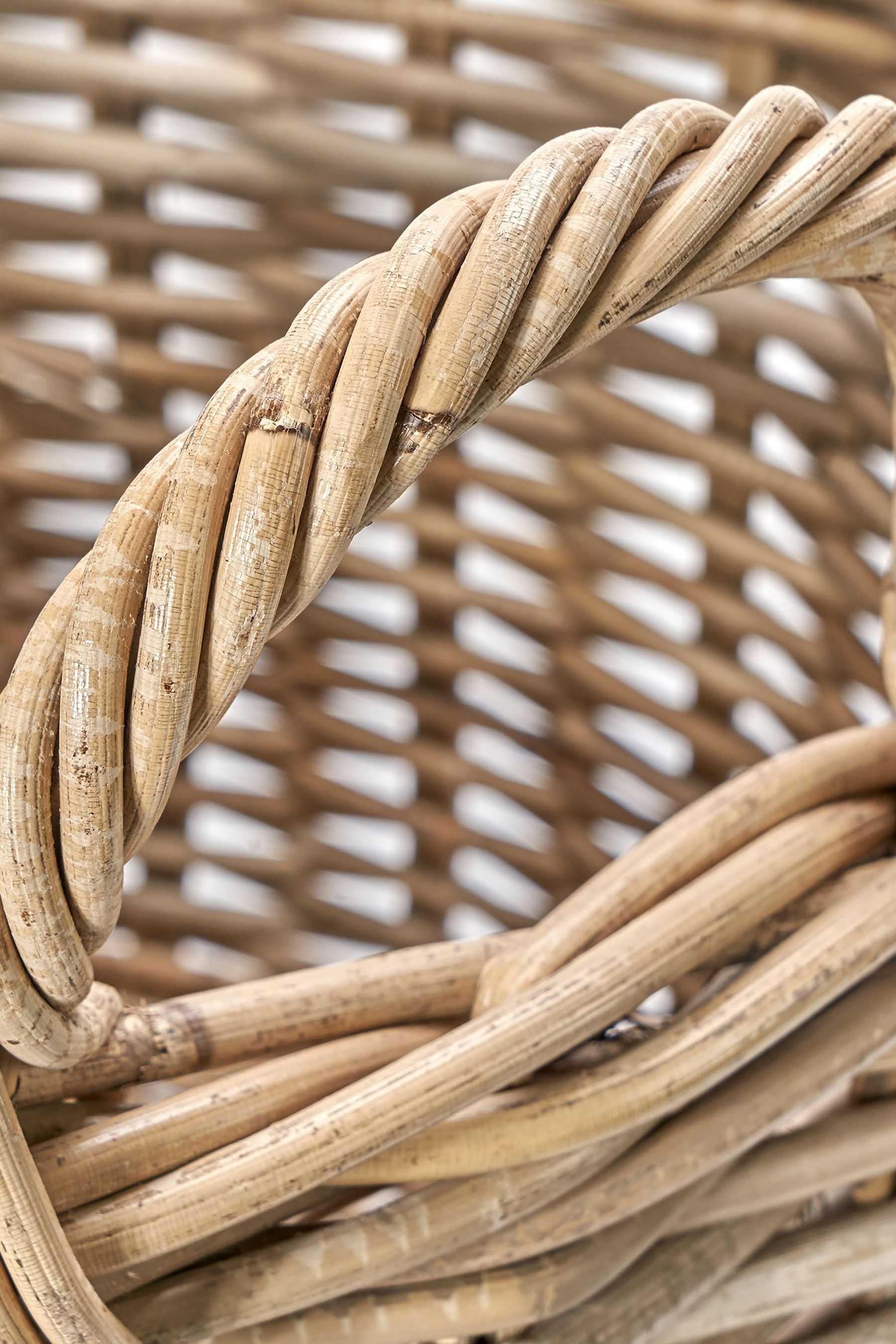 Buy Pacific Set of 2 Grey Kubu Log Storage Baskets from the Next UK ...