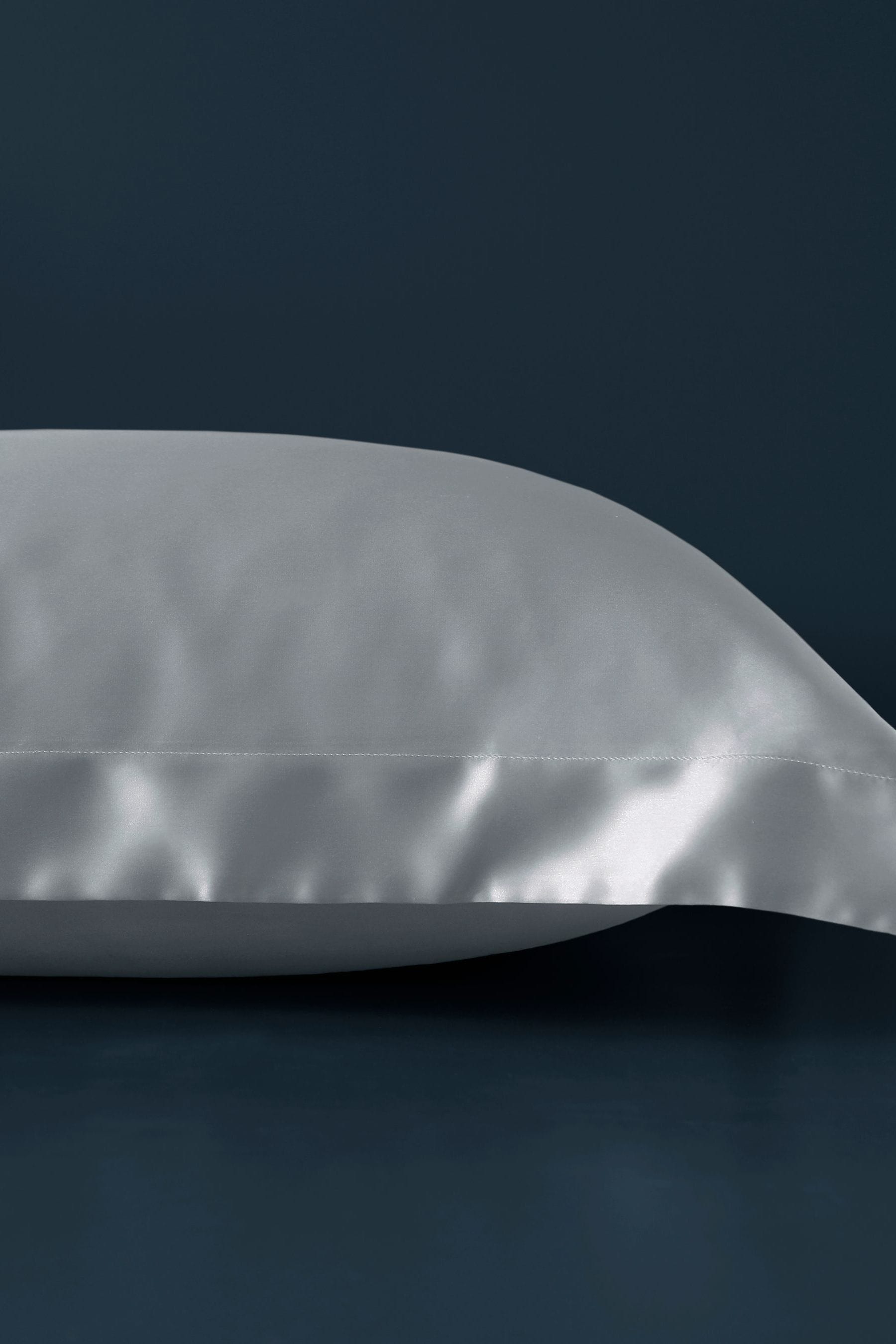 Buy Silver 100% Silk Pillowcase from the Next UK online shop