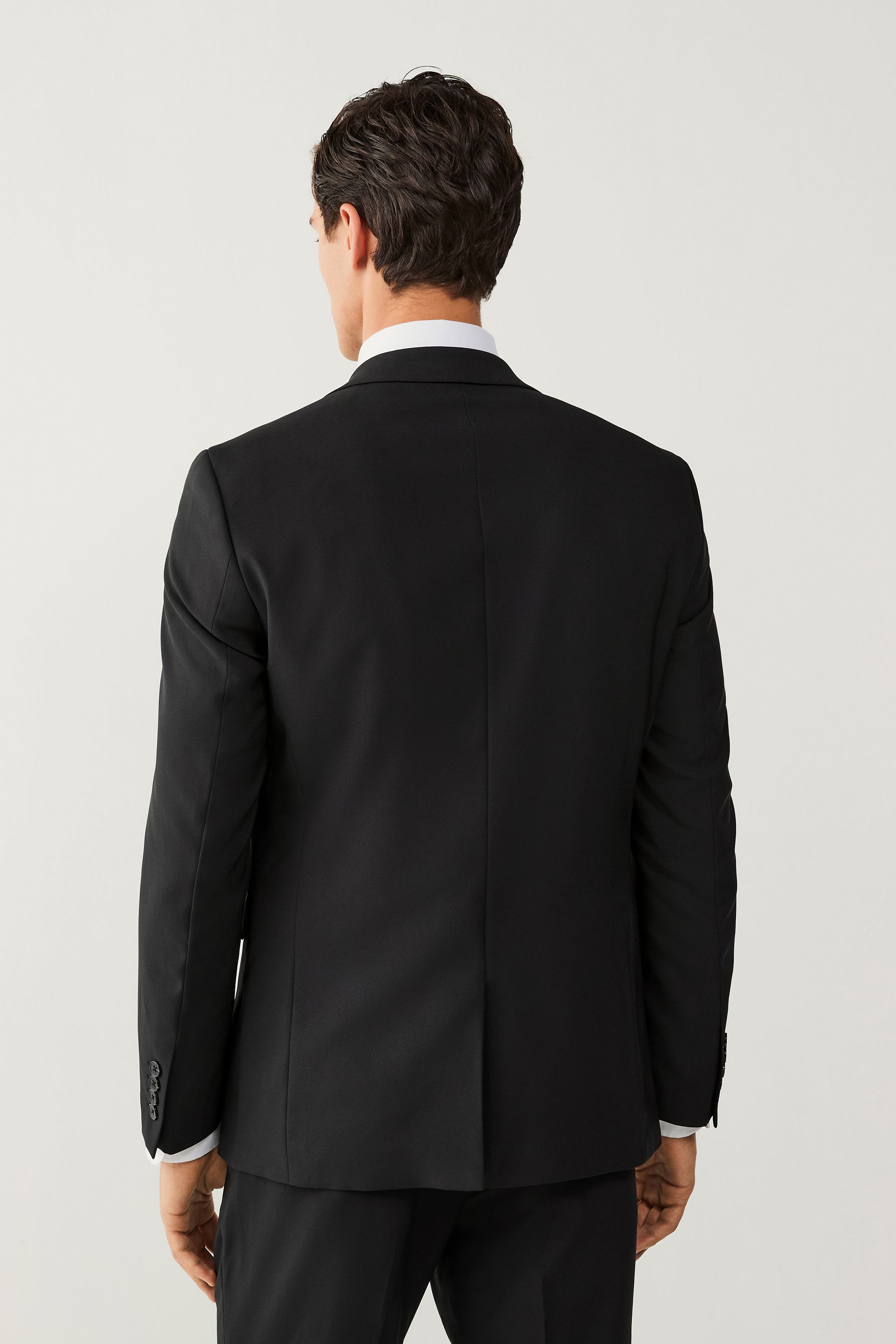 Buy Black Slim Essential Suit Jacket from the Next UK online shop
