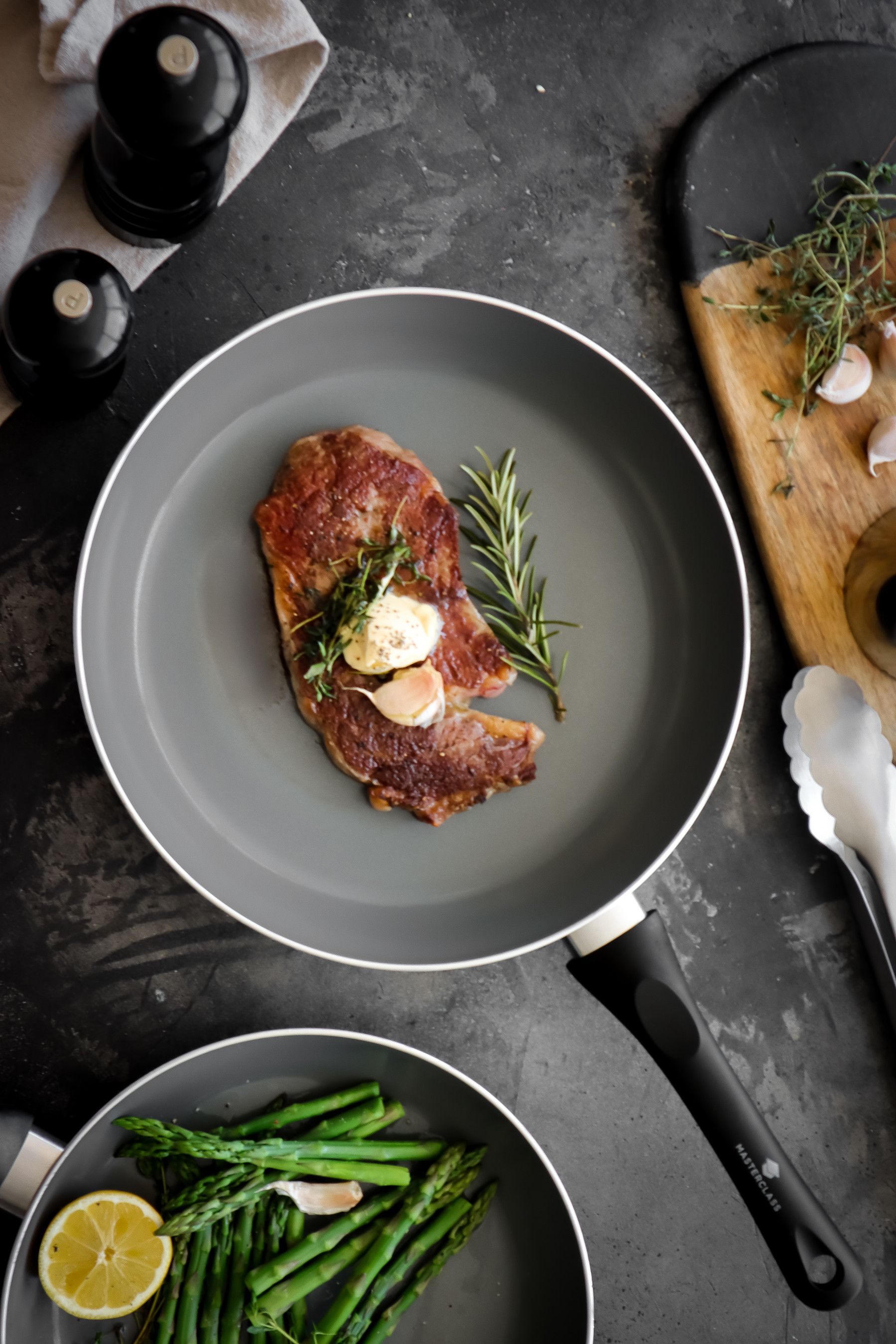 Buy Masterclass Grey Can-to-Pan 28cm Ceramic Frying Pan from the Next ...