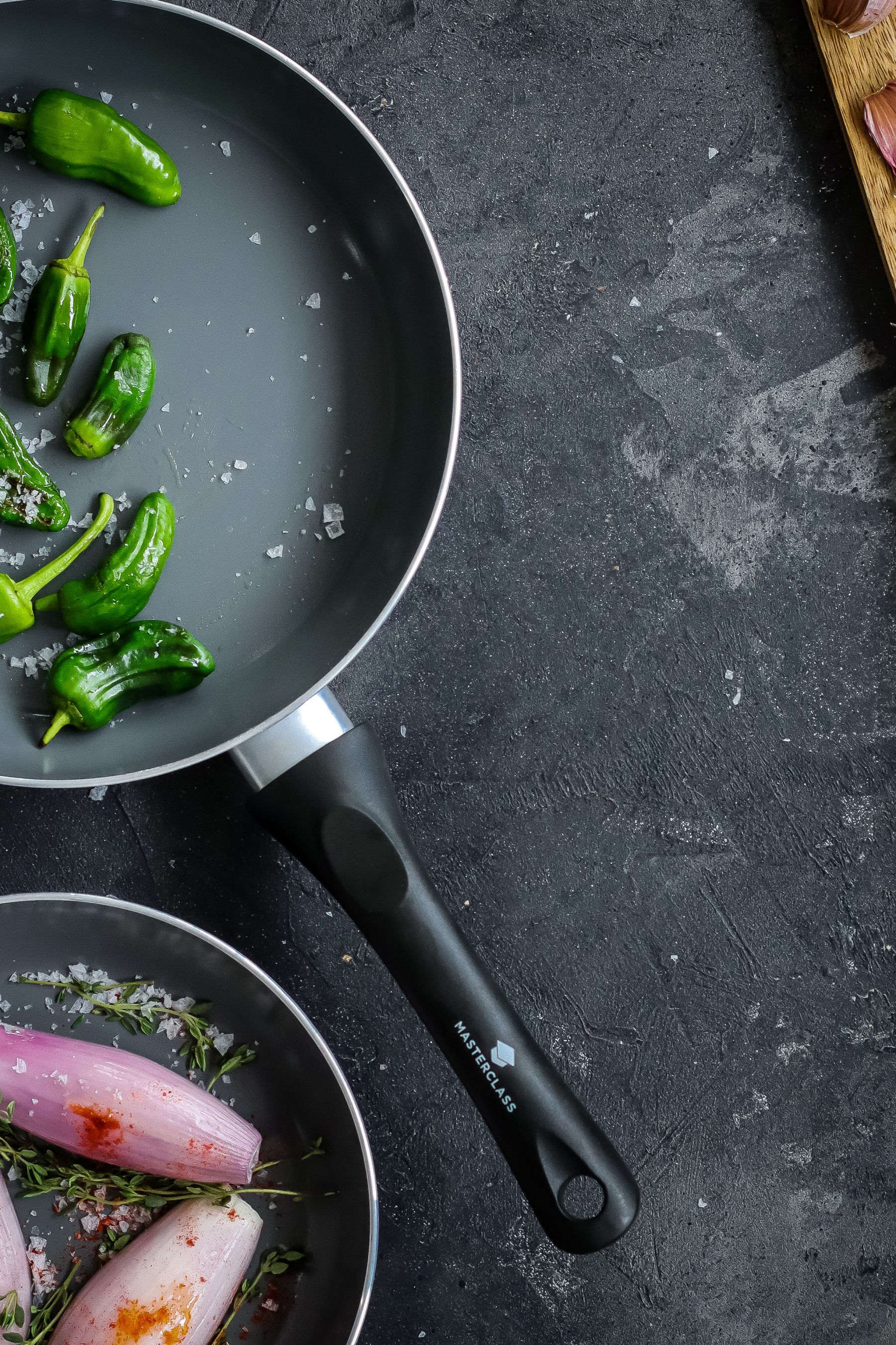 Buy Masterclass Grey Can-to-Pan 28cm Ceramic Frying Pan from the Next ...