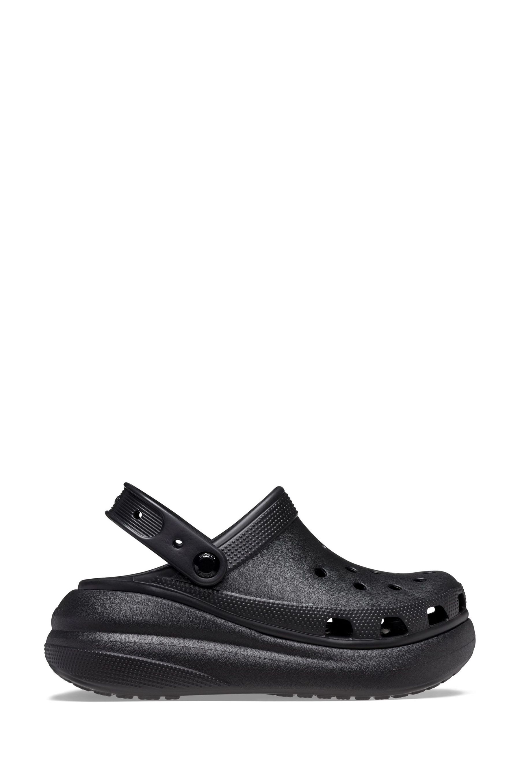 Buy Crocs Classic Crush Black Clogs from the Next UK online shop