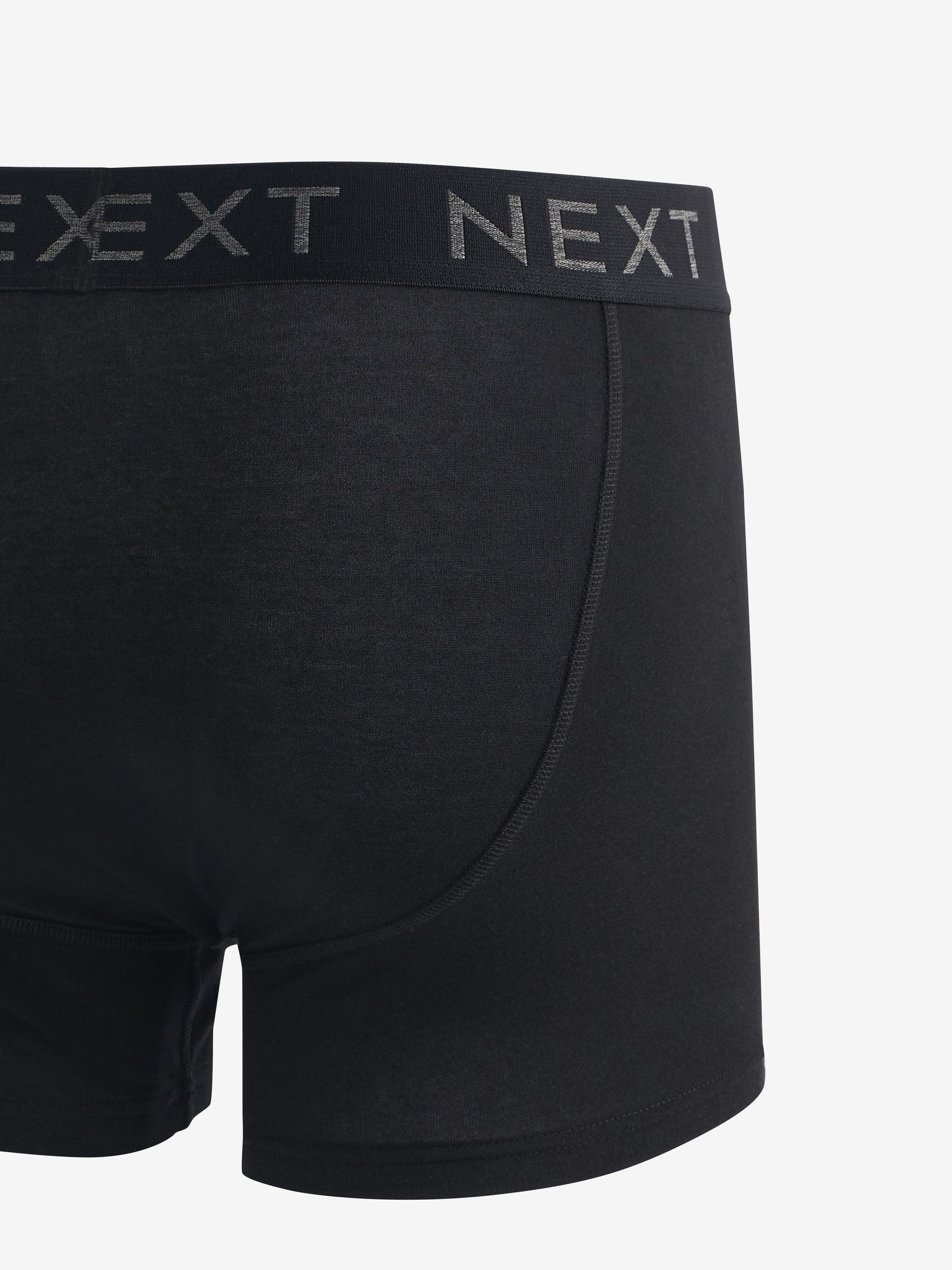 Buy Black 4 pack A-Front Cotton Rich Boxers from the Next UK online shop