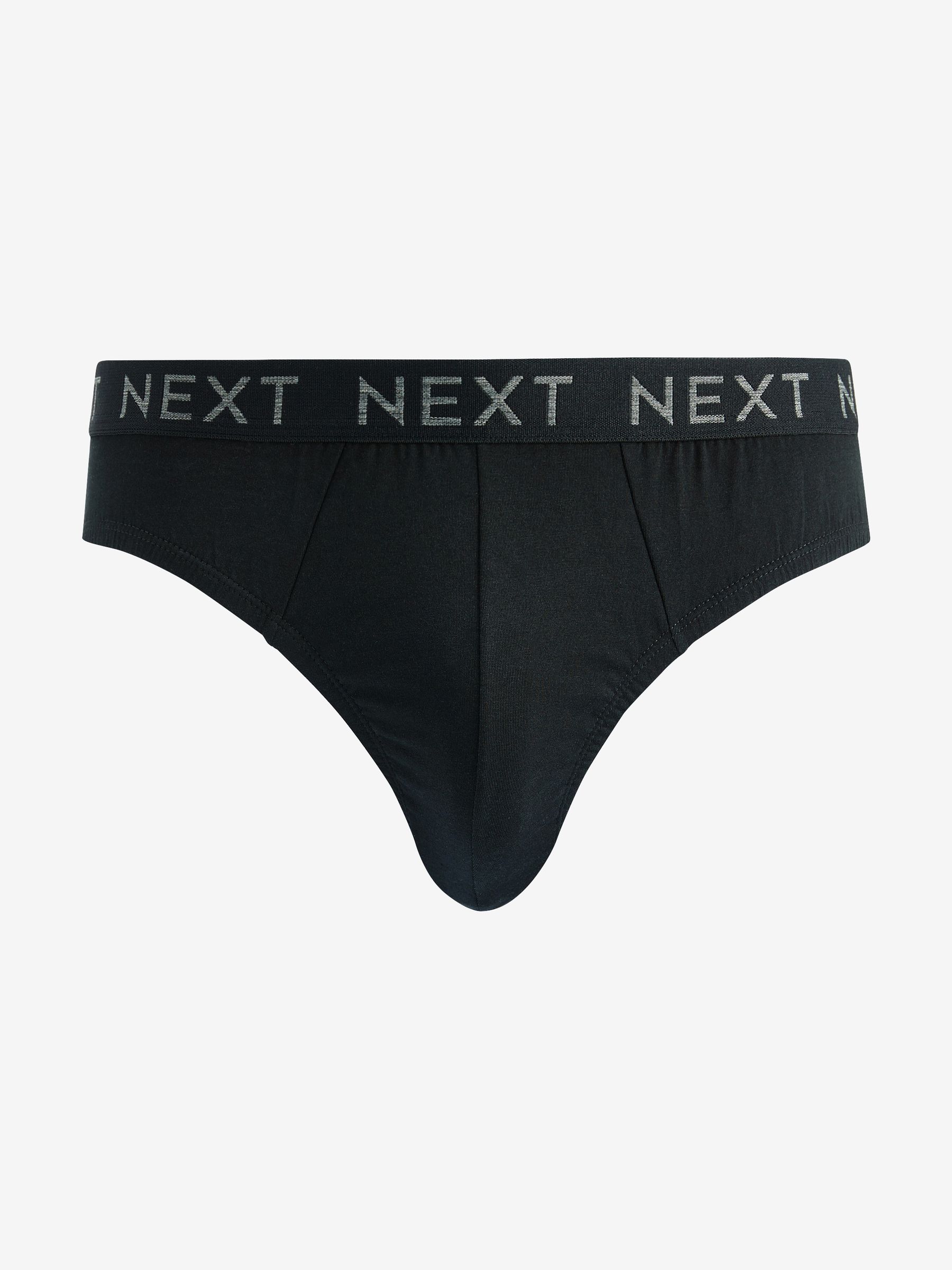 Buy Black 4 pack Cotton Rich Briefs from Next Ireland