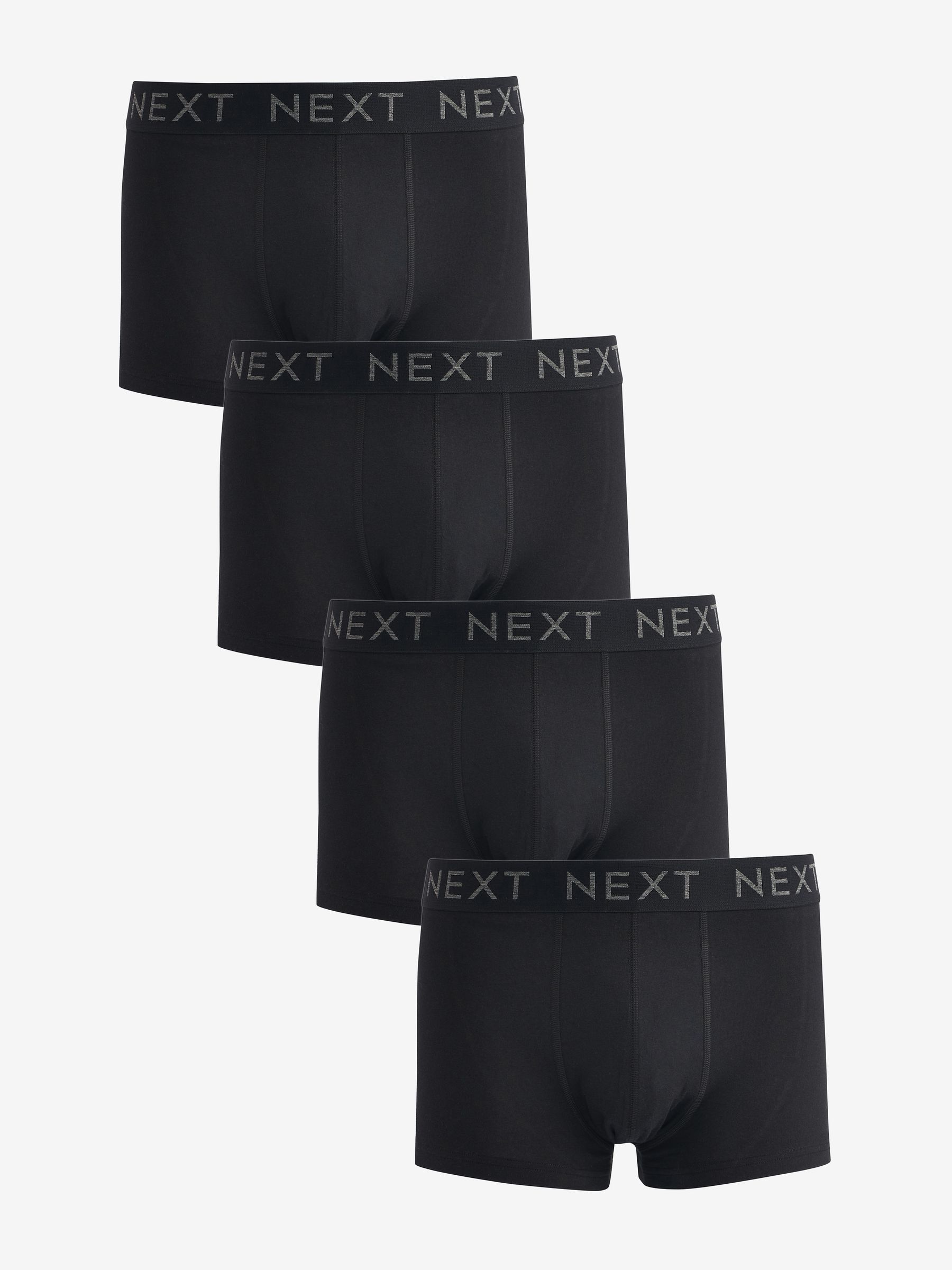 Buy Black 4 Pack Hipster Boxers from the Next UK online shop