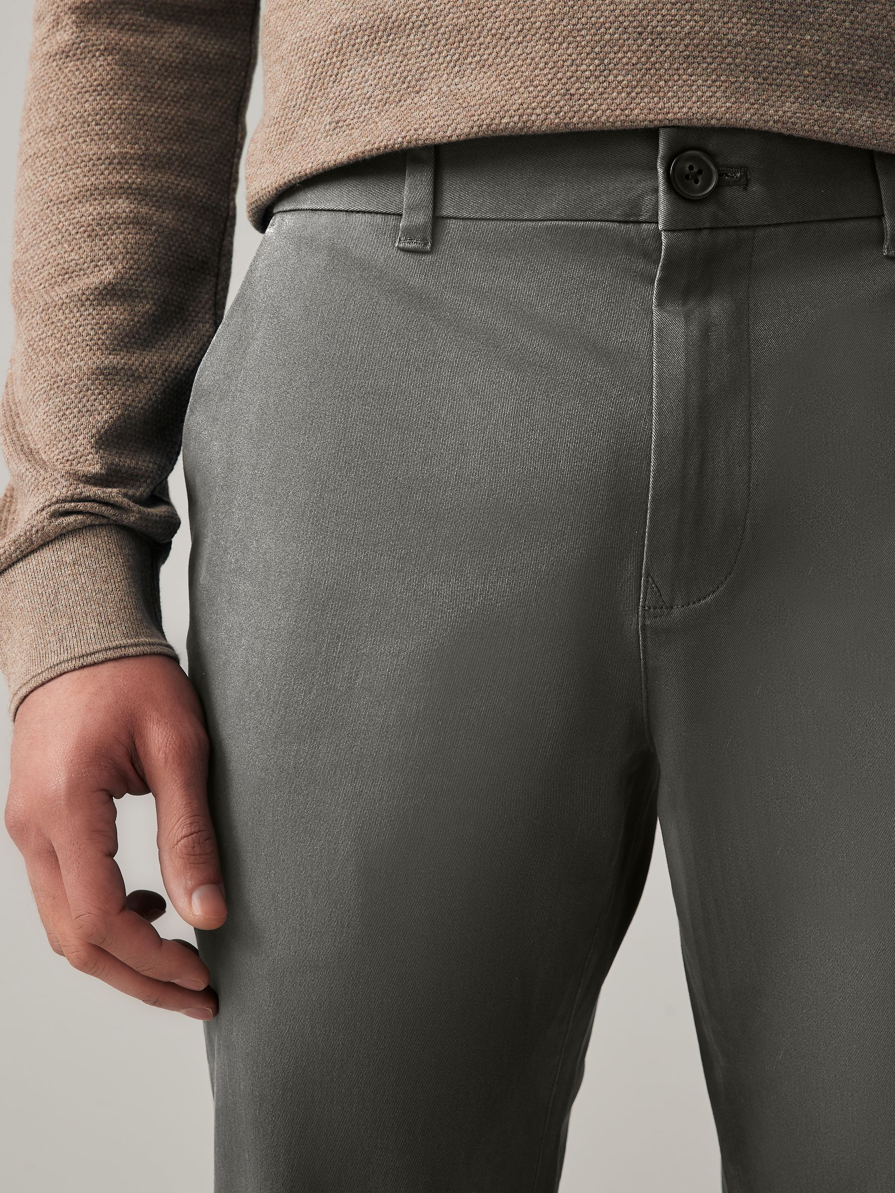 Buy Blue,Grey,Navy Slim Fit Stretch Chinos Trousers 3 Pack from Next ...