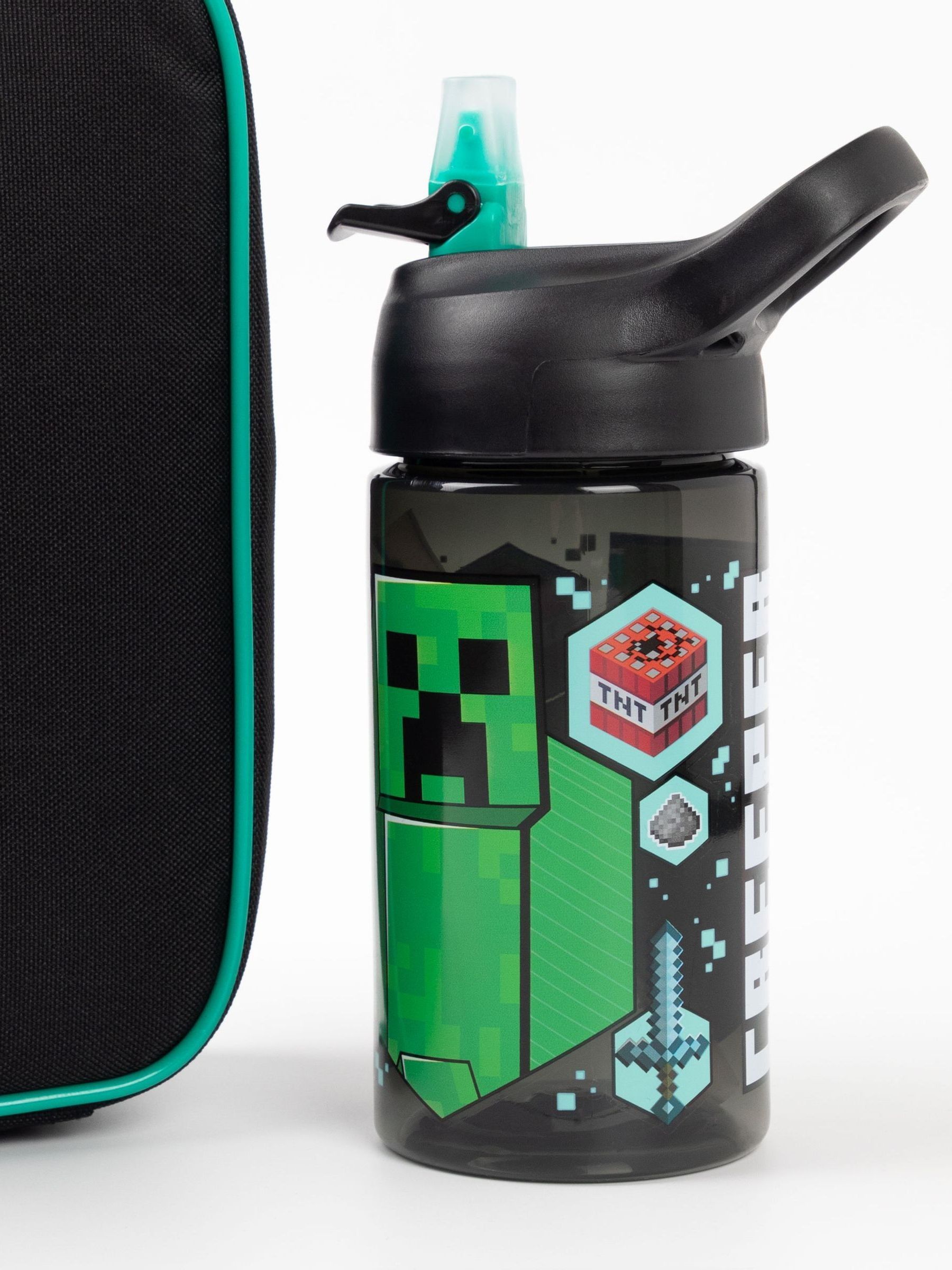 Buy Vanilla Underground Green Minecraft Xbox Lunch Box Set from the ...