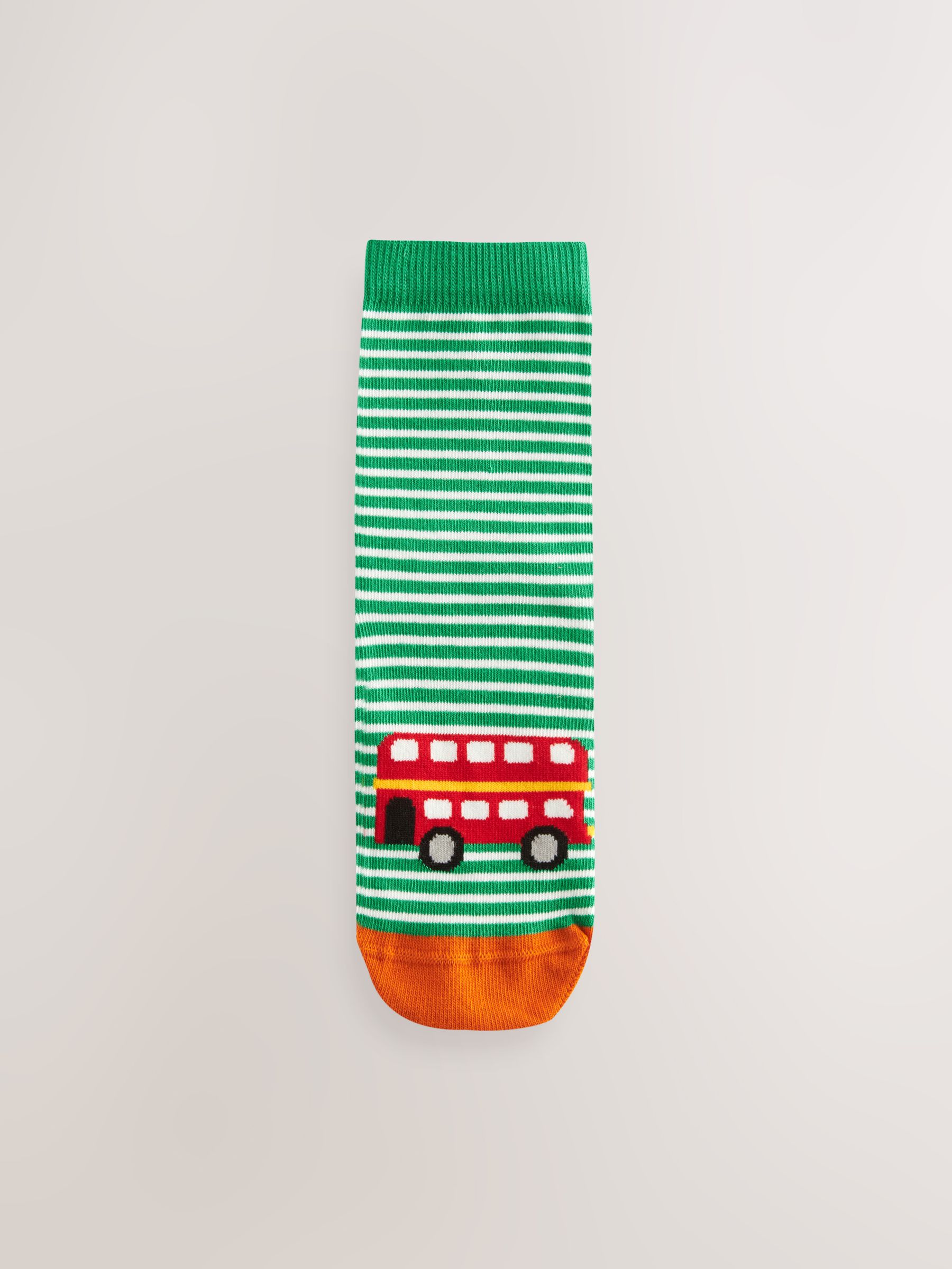 Buy Vehicle Stripe Cotton Rich Socks 7 Pack from the Next UK online shop
