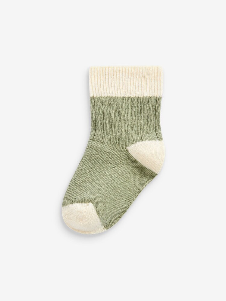 Buy Muted Rainbow Baby Socks 4 Pack (0mths-2yrs) from Next United Arab ...