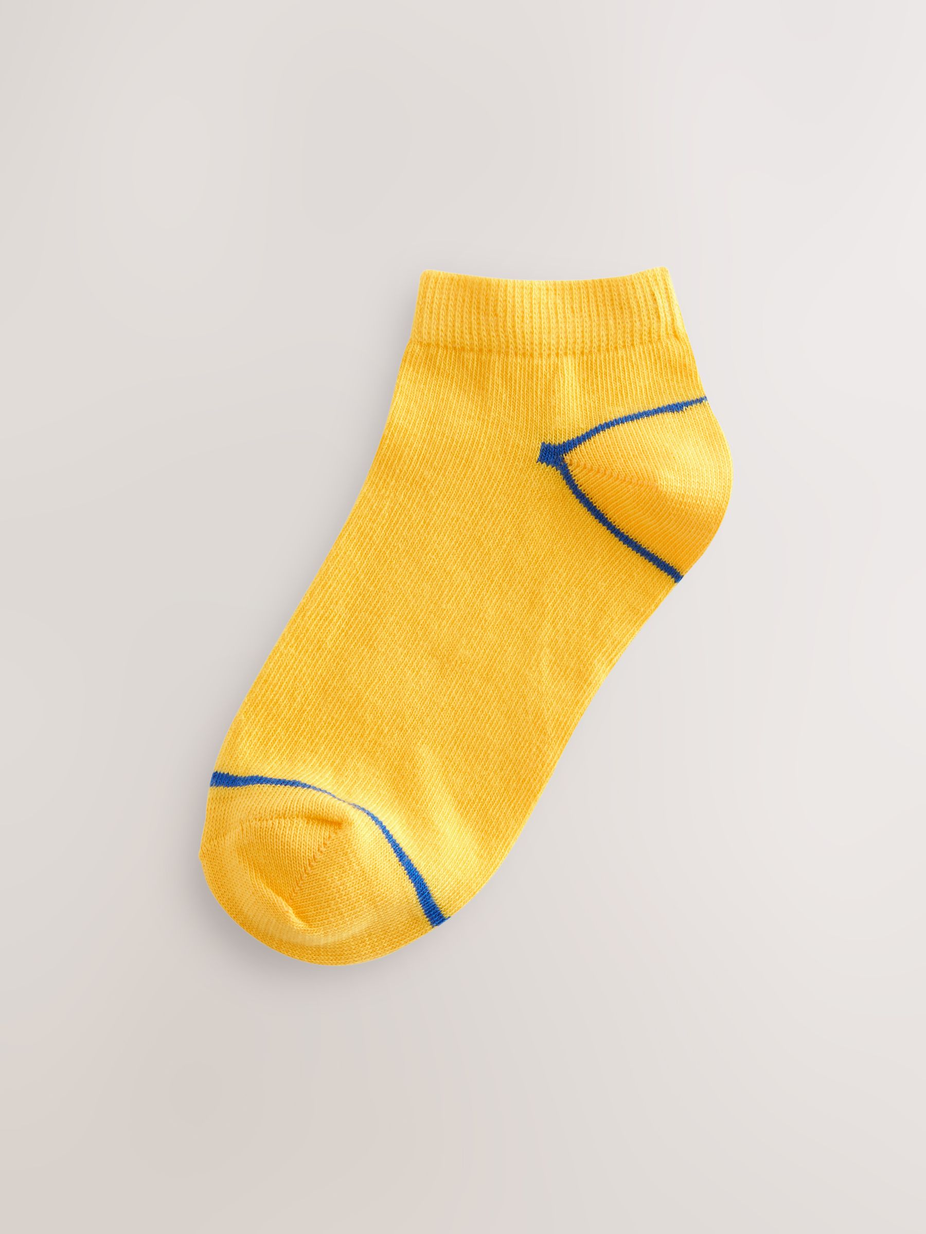 Buy Rainbow Brights Cotton Rich Trainer Socks 7 Pack from the Next UK ...