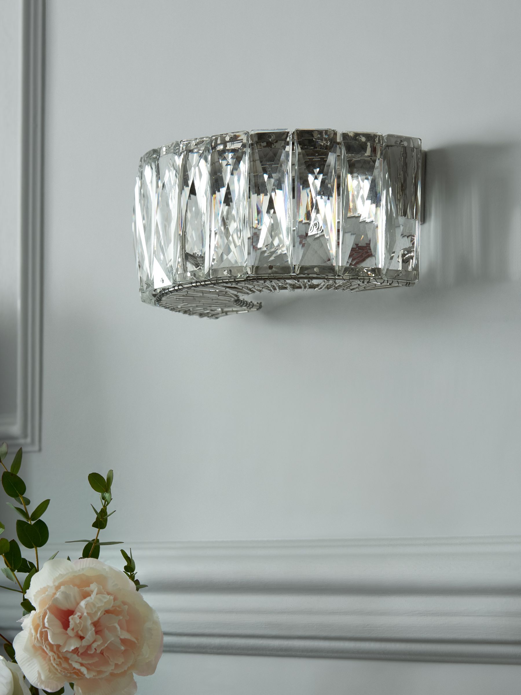 Buy Clear Aria Wall Light from the Next UK online shop