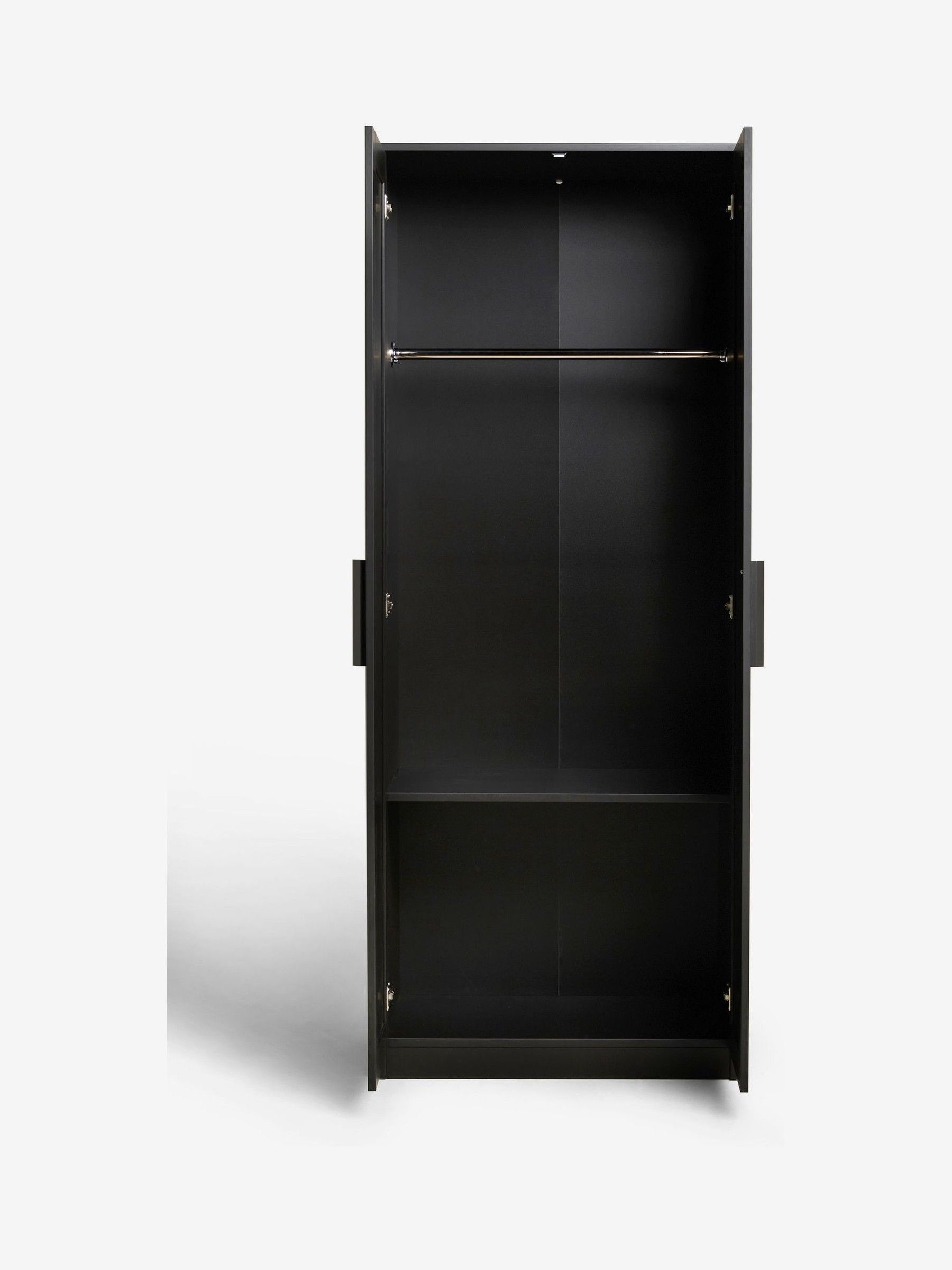 Buy Black Flynn Double Wardrobe from the Next UK online shop