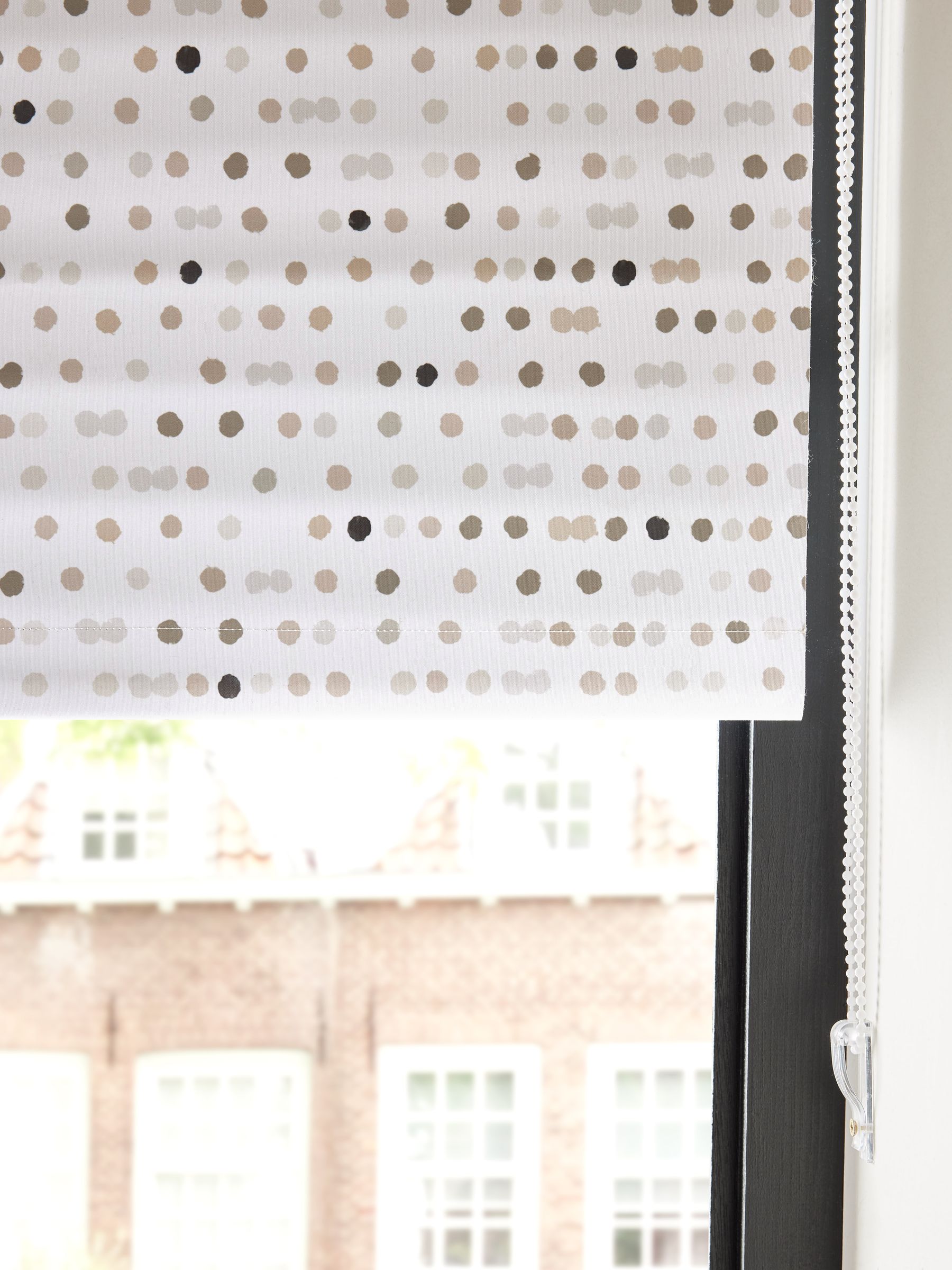 Buy Natural Spot Ready Made Blackout Roller Blind from the Next UK ...