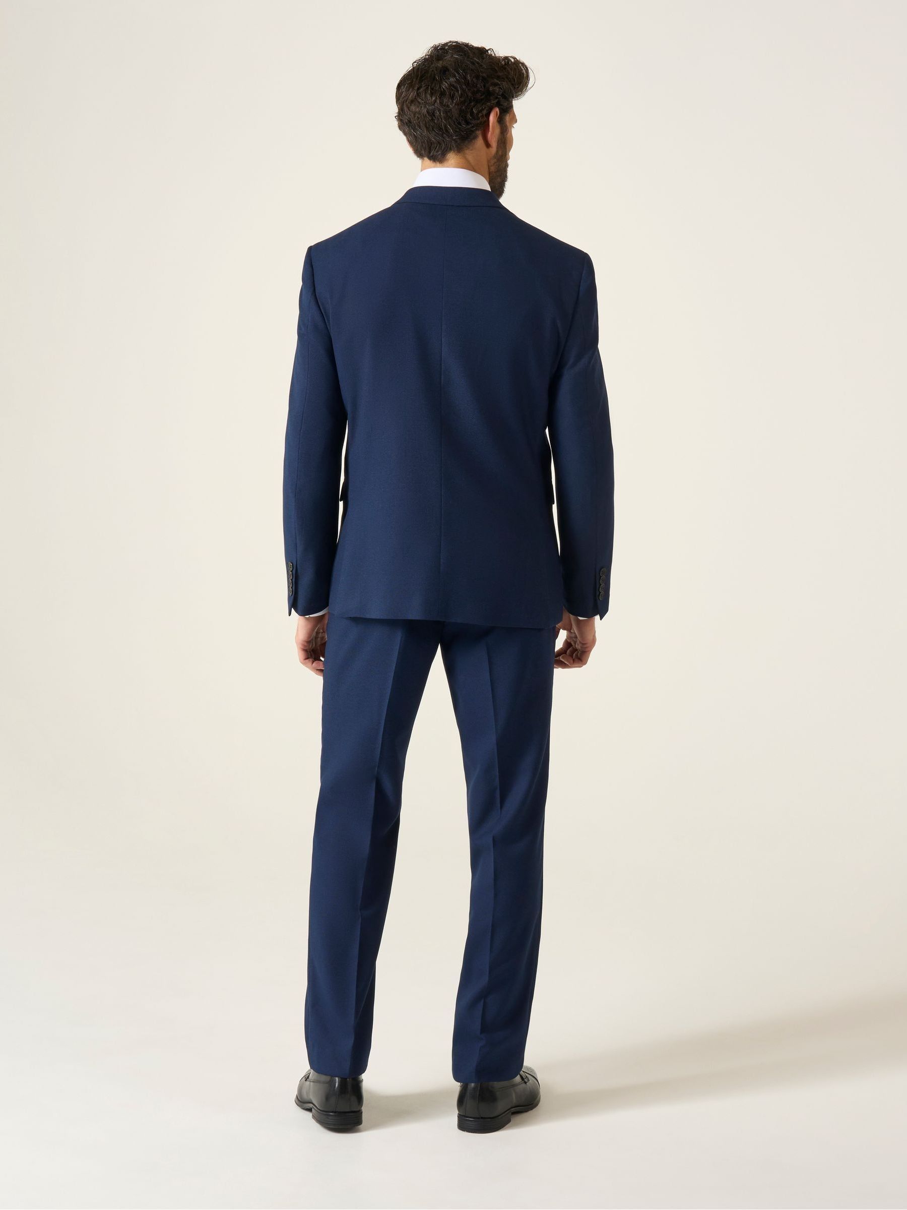Buy Skopes Navy Blue Double Breasted Harcourt Suit Jacket from the Next ...