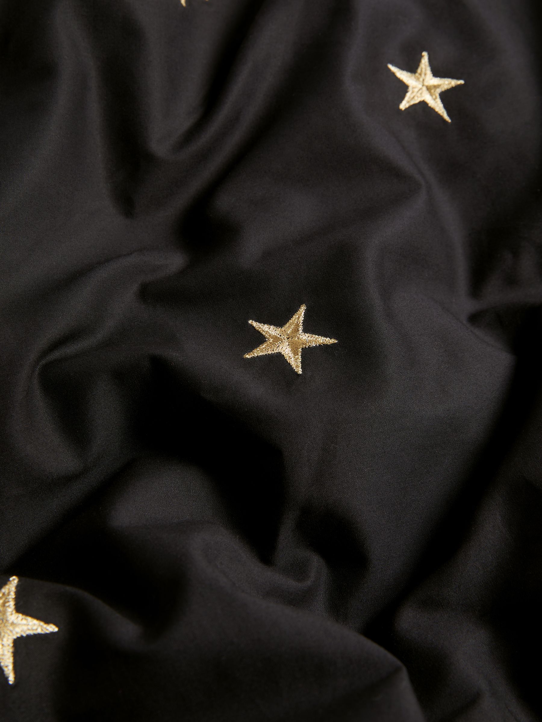 Buy Rockett St George Black Falling Star Embroidered 200 Thread Count ...