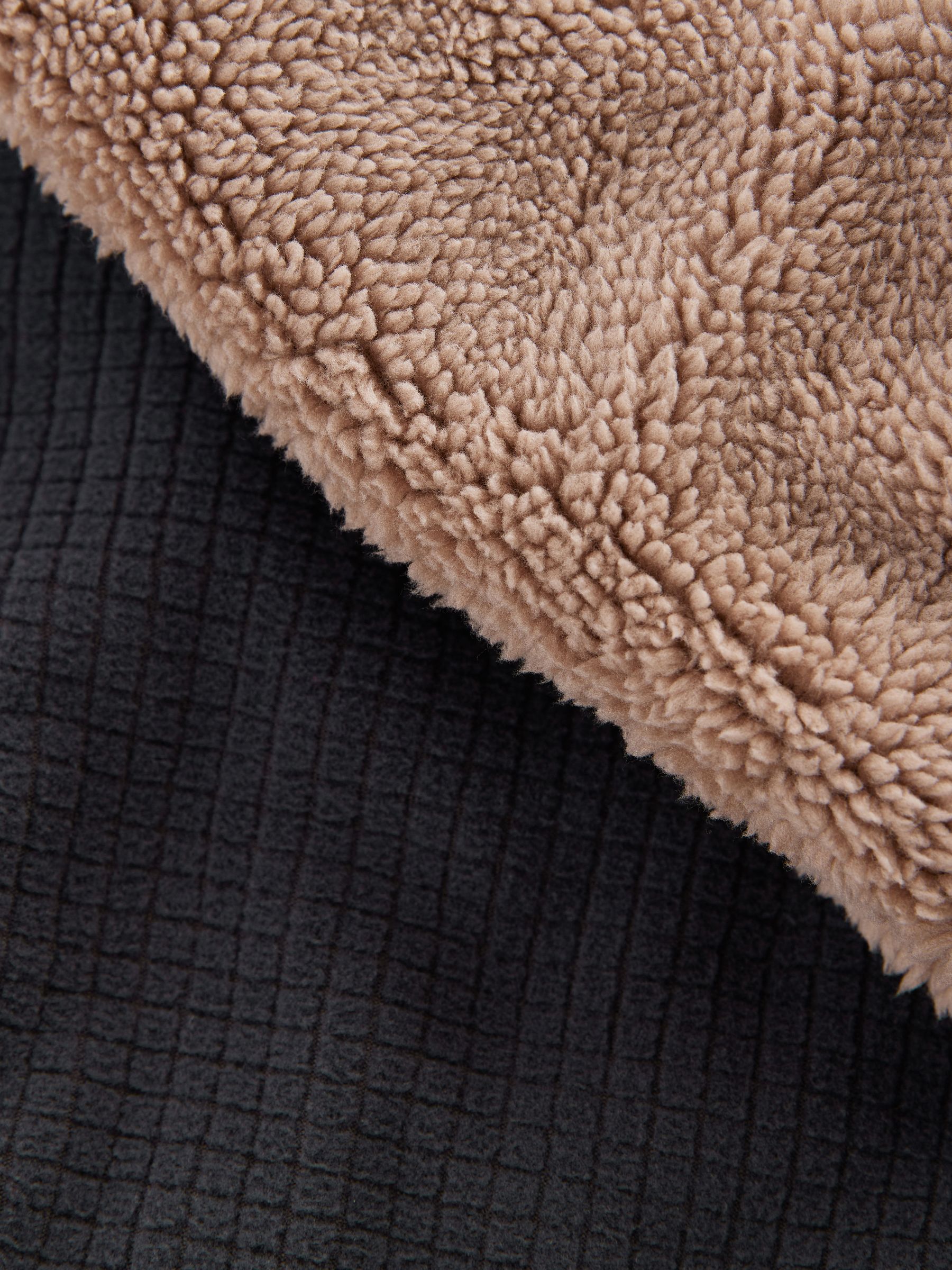 Buy Slate Grey Fleece Borg Lined Textured Joggers from the Next UK ...