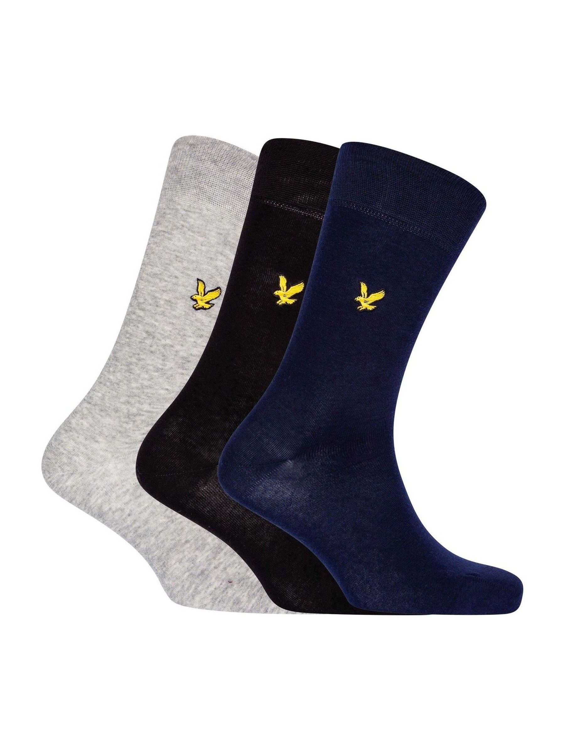 Buy Multi Lyle & Scott Socks 3 Pack from the Next UK online shop