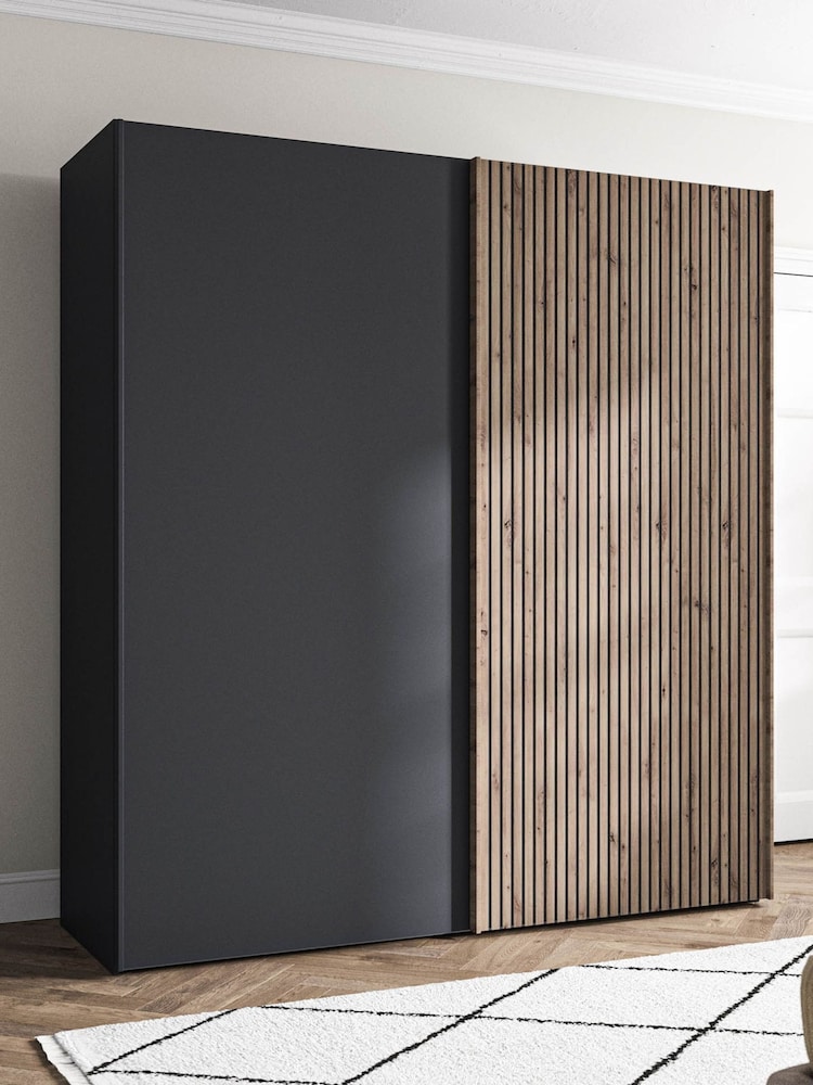 Buy Wiemann Graphite Daytona Matt Wardrobe from the Next UK online shop
