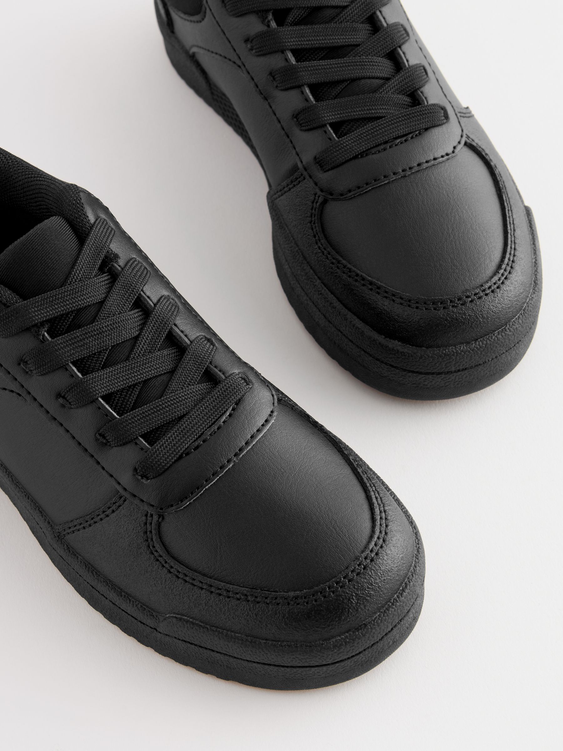 Buy Black Standard Fit (F) School Lace-Up Shoes from Next Australia