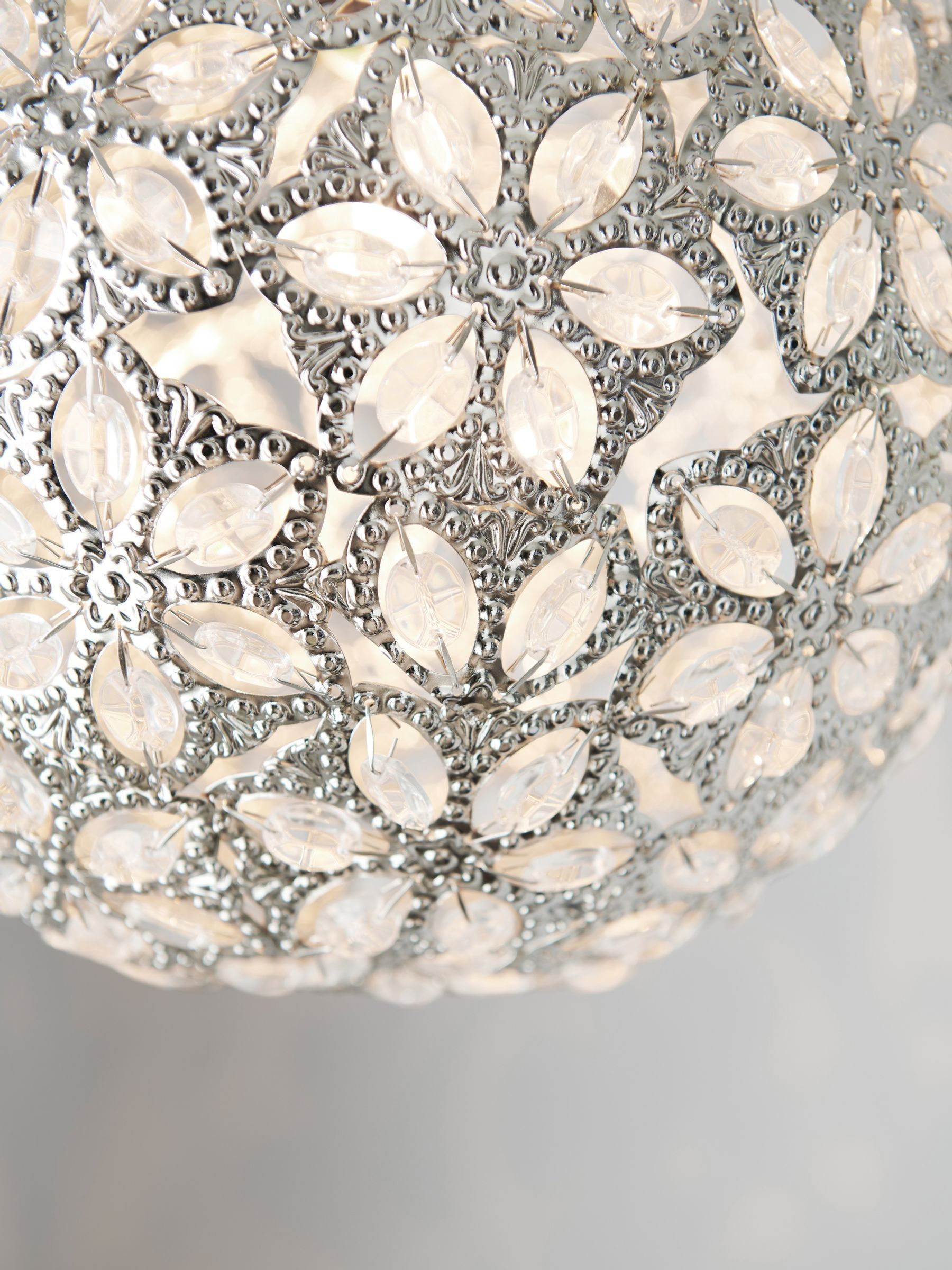 Buy Chrome Celeste Easy Fit Shade from the Next UK online shop