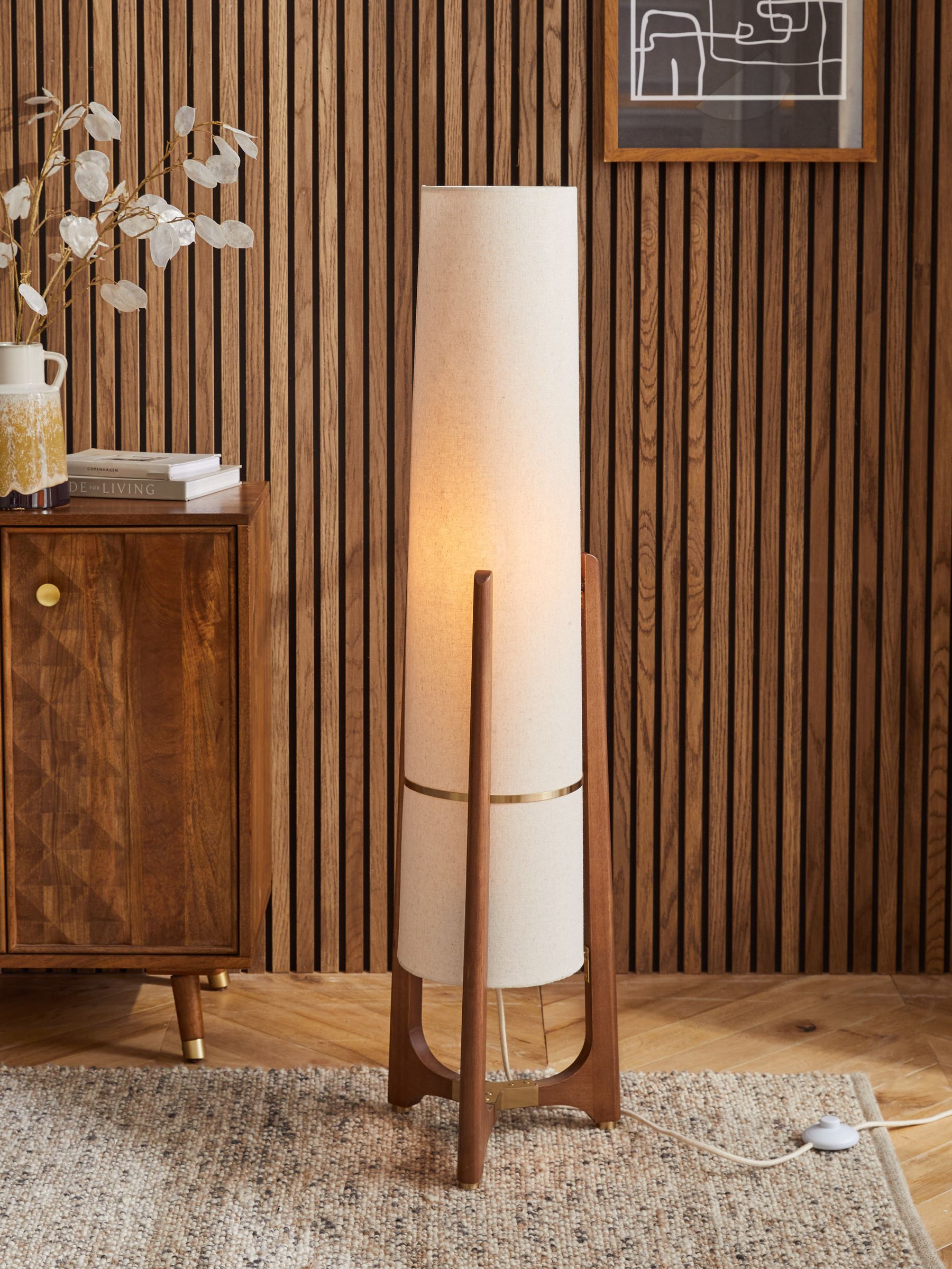 Buy Brass Archer Floor Lamp from the Next UK online shop