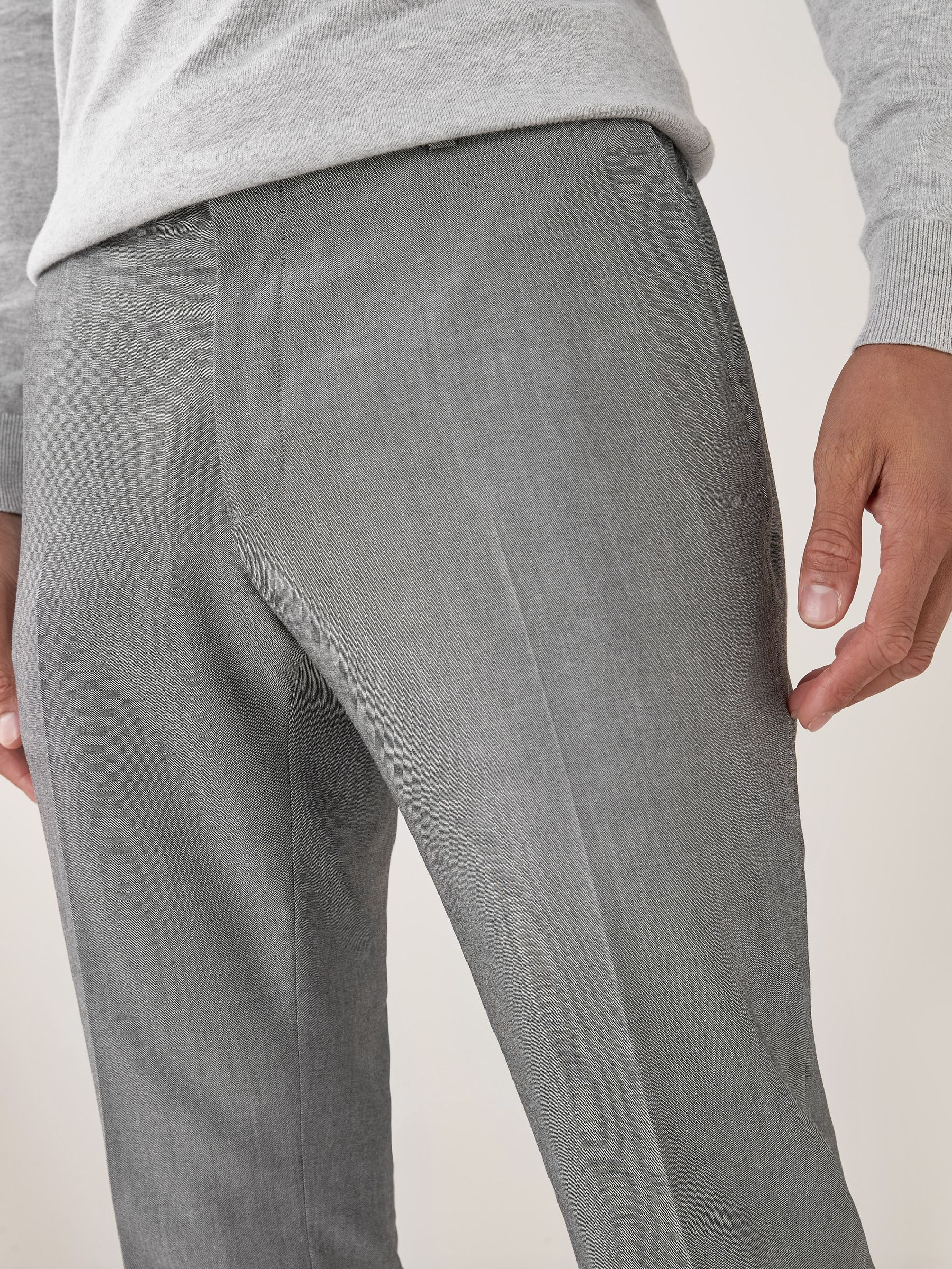 Buy Light Grey Skinny Fit Suit Trousers from the Next UK online shop