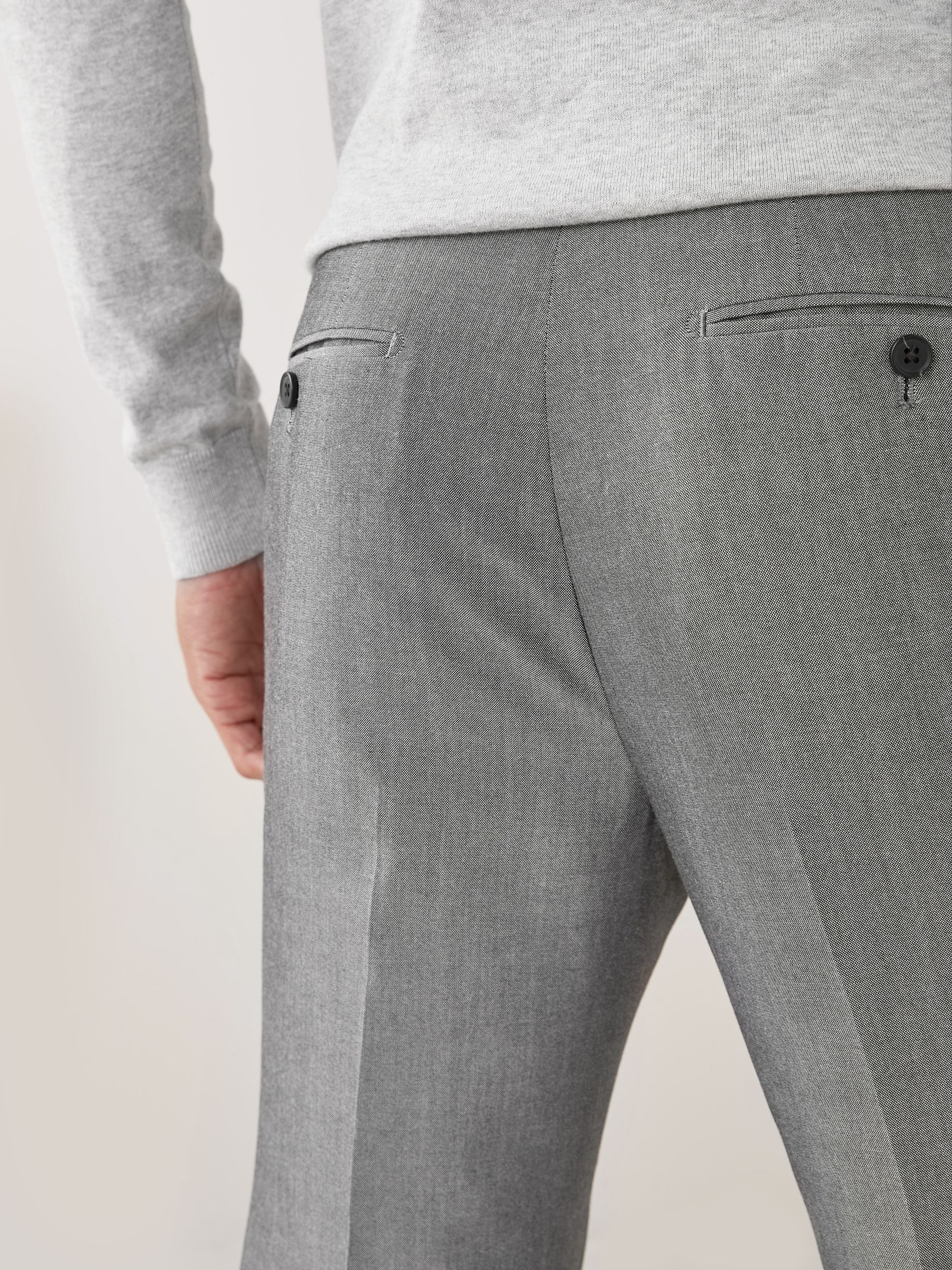 Buy Light Grey Skinny Fit Suit Trousers from the Next UK online shop