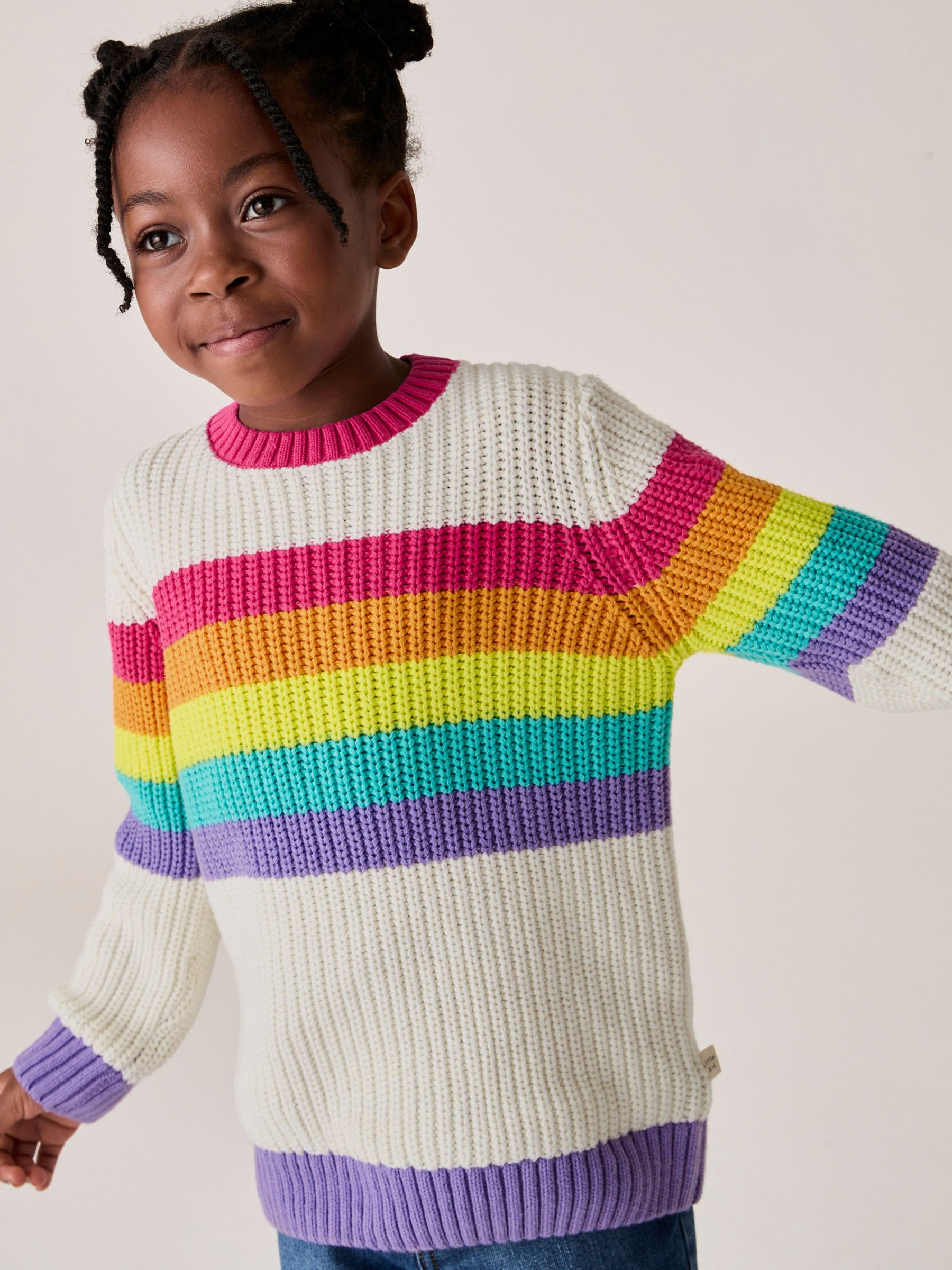 Buy Little Bird by Jools Oliver Multi Colourful Knitted 100% Cotton ...