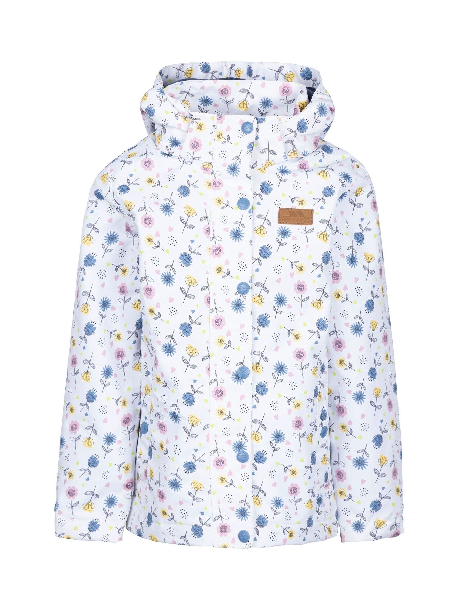 Buy Trespass Drippy Waterproof Floral Print Jacket from the Next UK ...