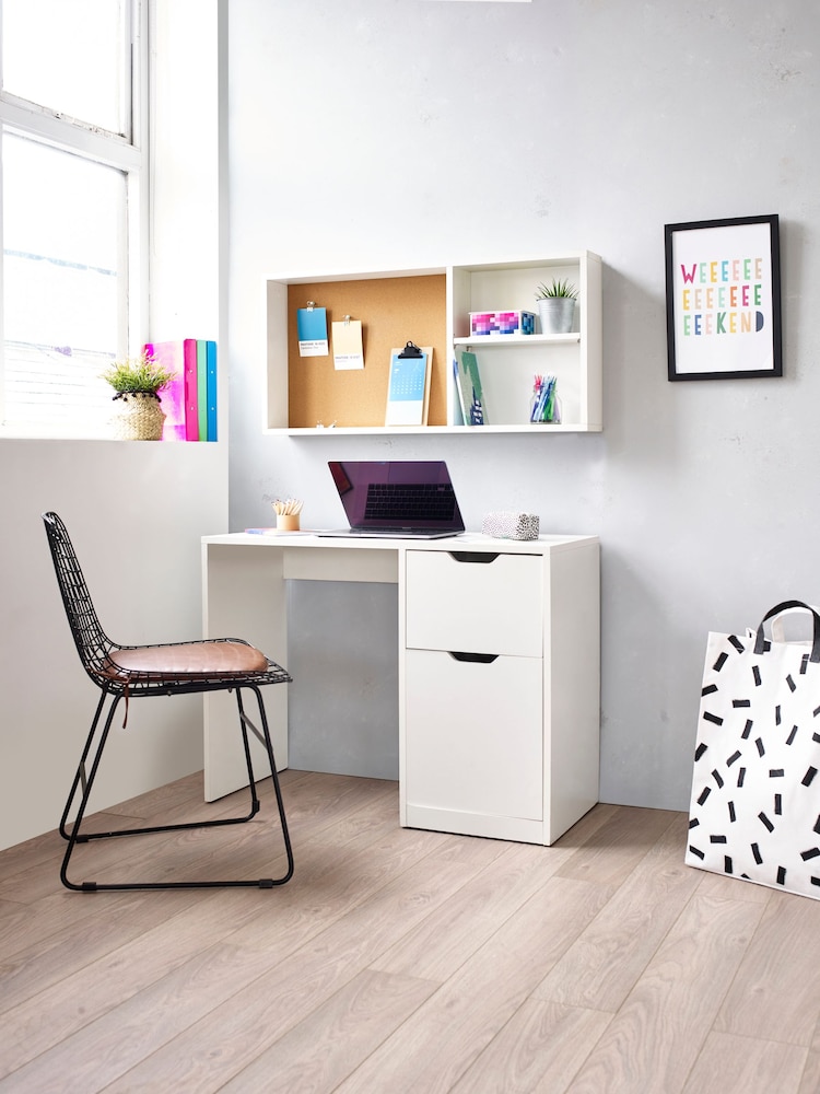 Buy White Compton Kids Desk from the Next UK online shop