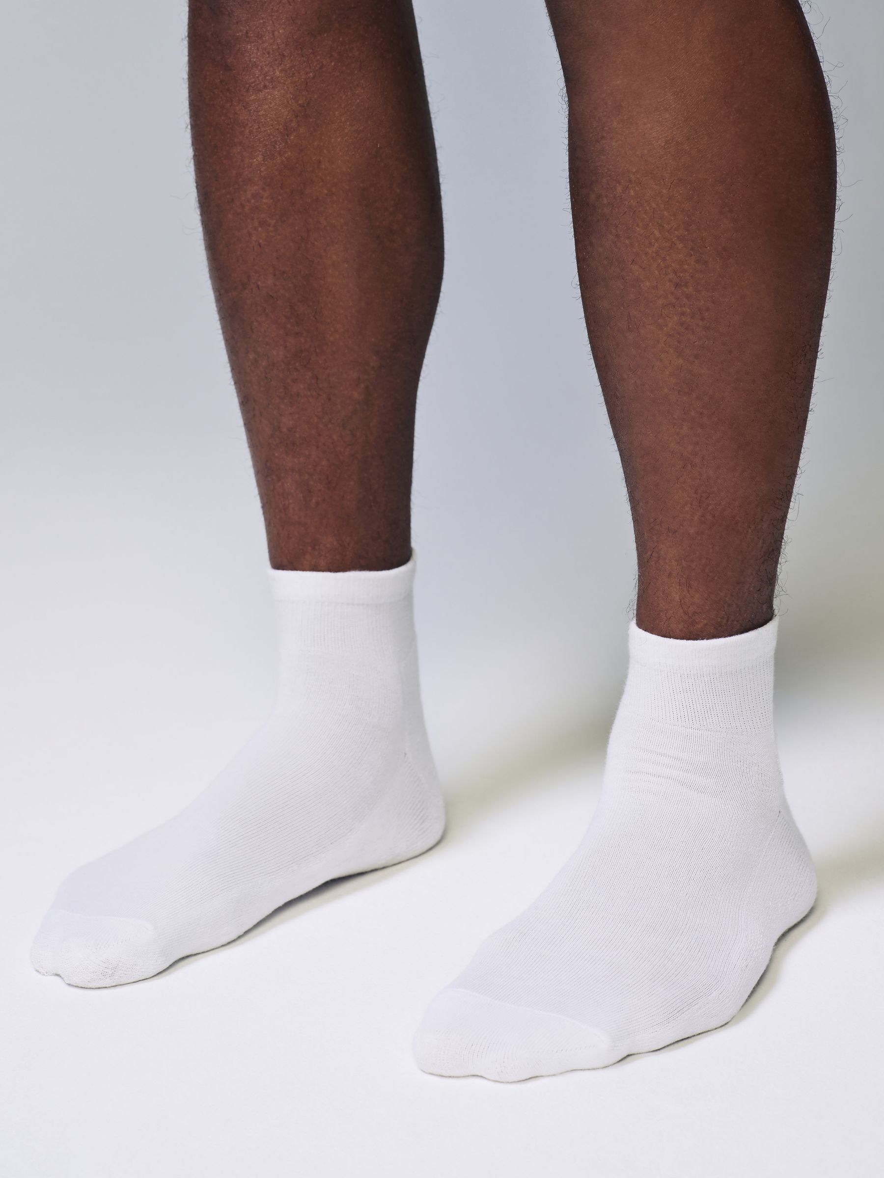 Buy White 5 Pack Cushioned Mid Trainer Socks from the Next UK online shop