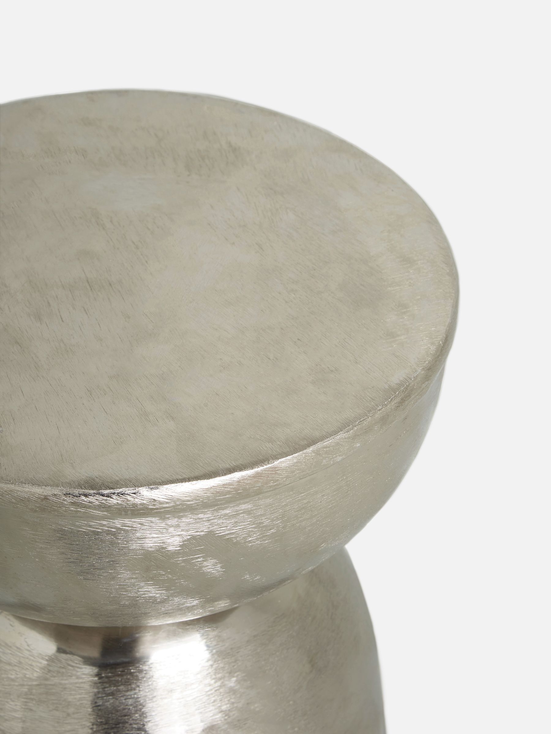 Buy Silver Loxley Metal Drum Side Table from the Next UK online shop