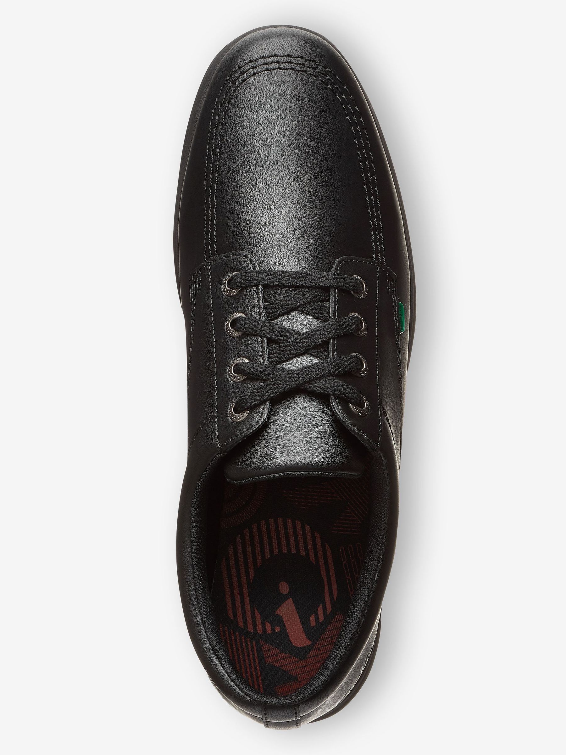 Buy Kickers Black Kelland Lace Lo Leather Shoes from the Next UK online ...