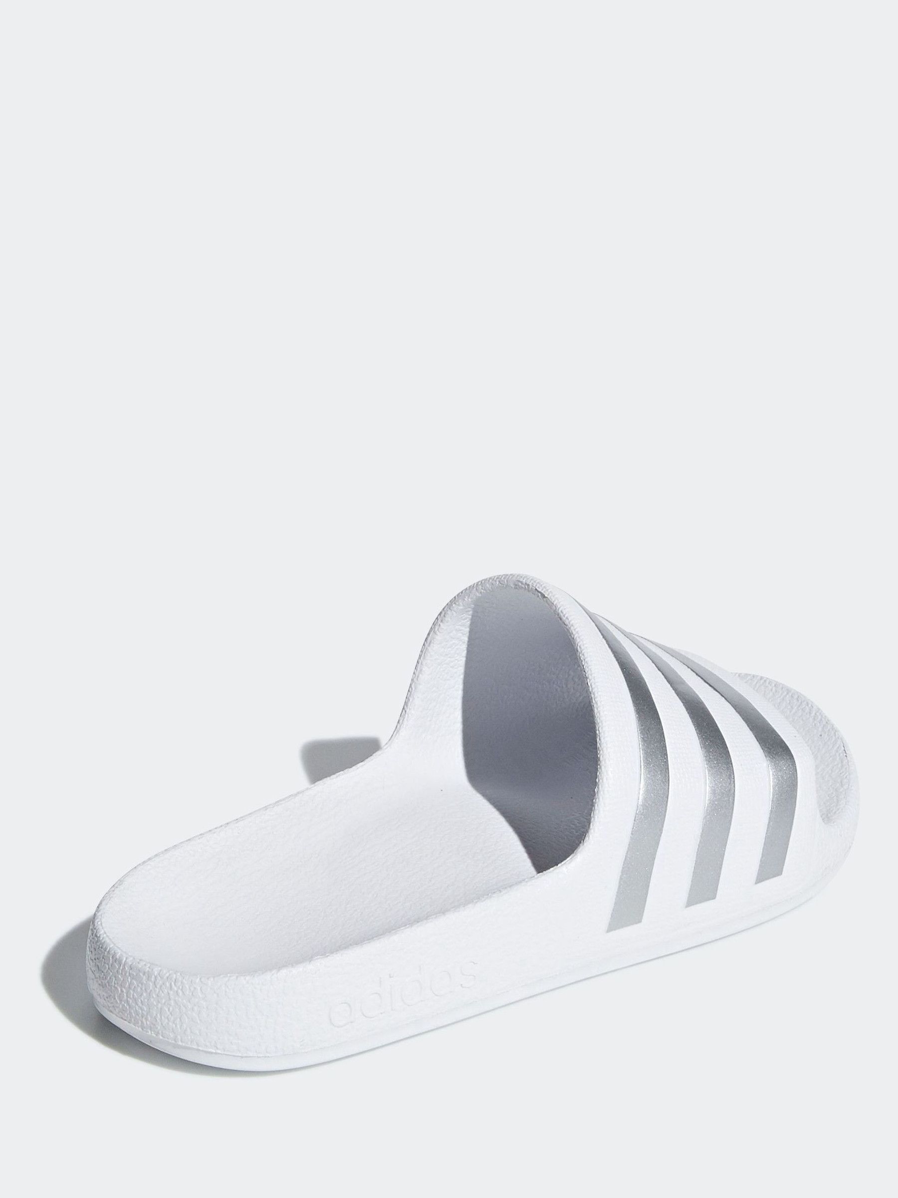 Buy adidas White Adilette Kids Swim Sandals from Next Israel