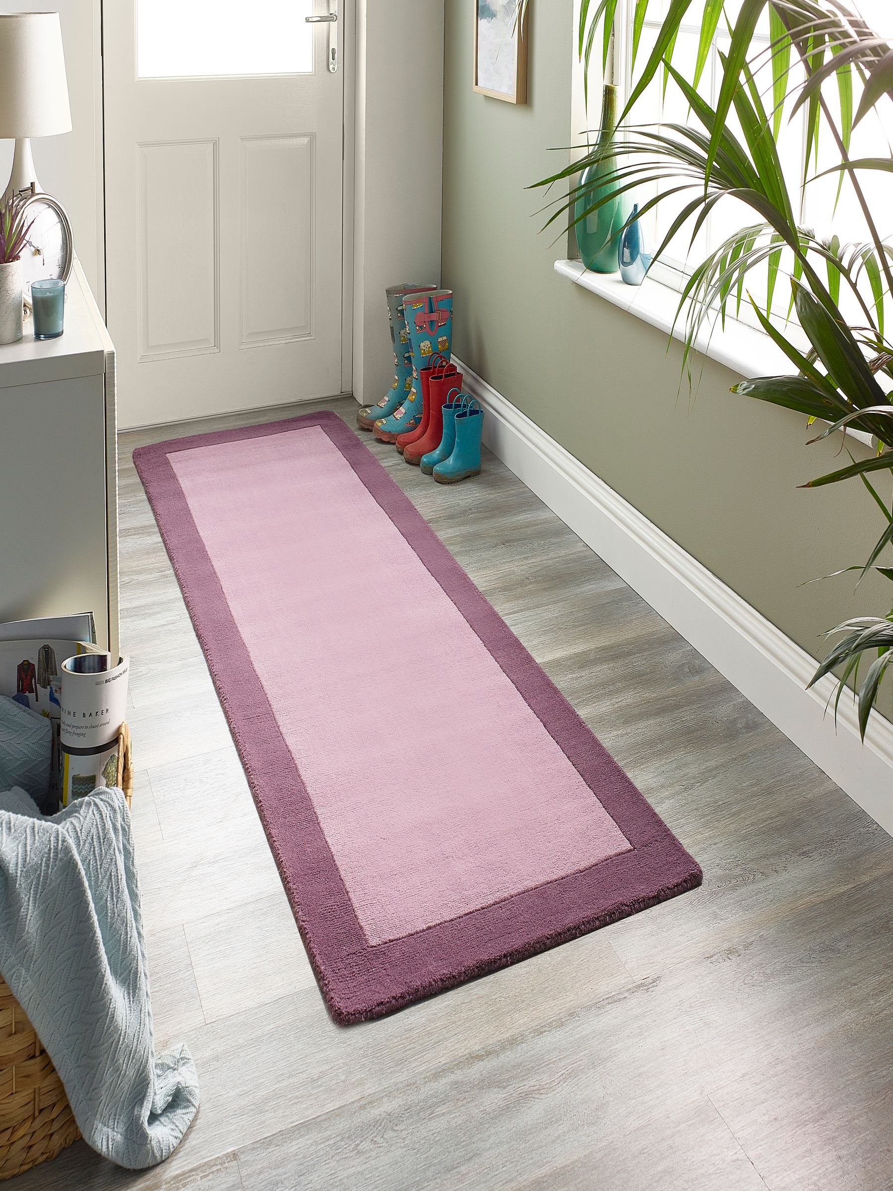 Buy Origin Rugs Mauve Borders Rug from the Next UK online shop