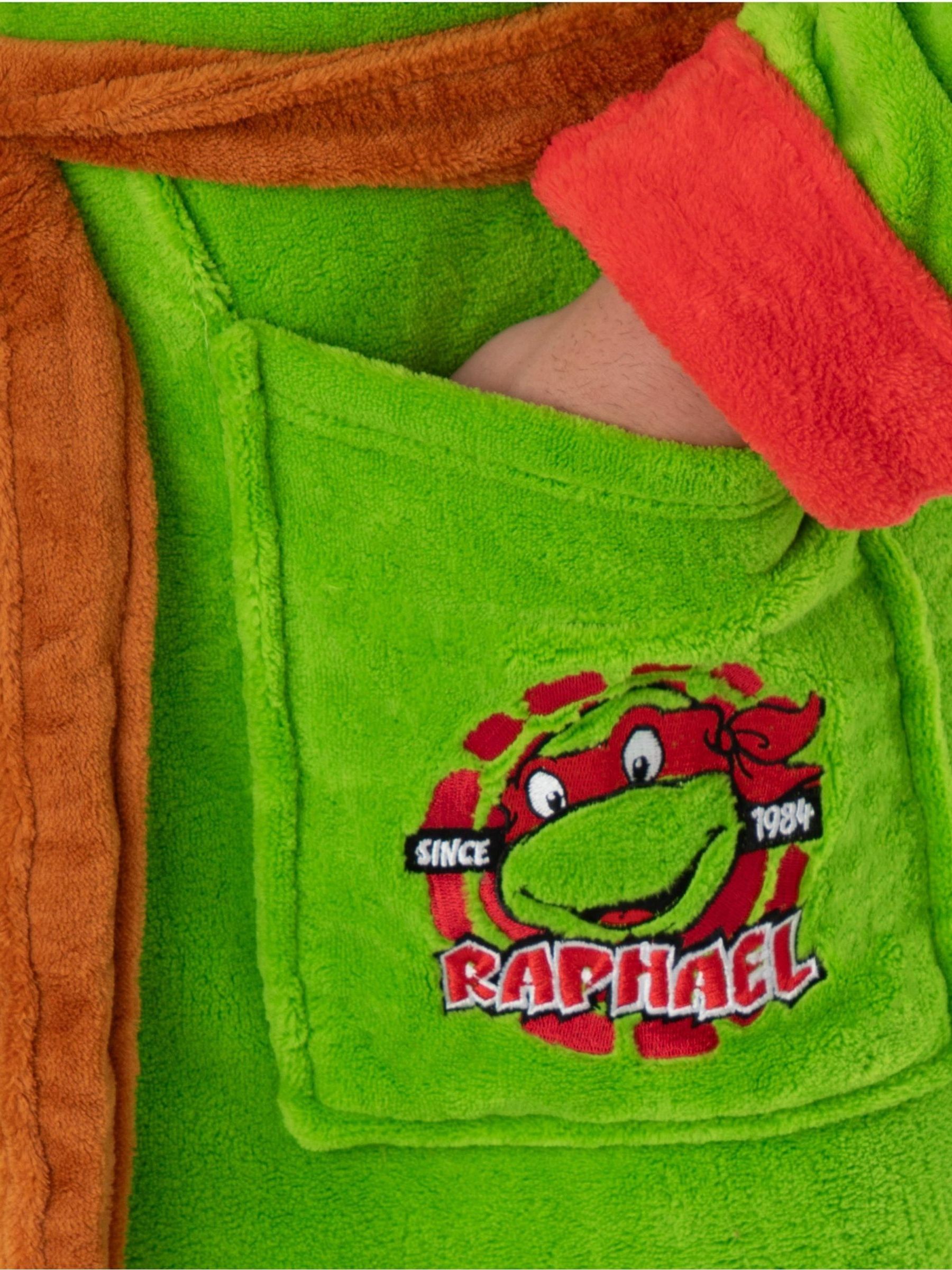 Buy Vanilla Underground Green Ninja Turtles Adult Dressing Gown from ...