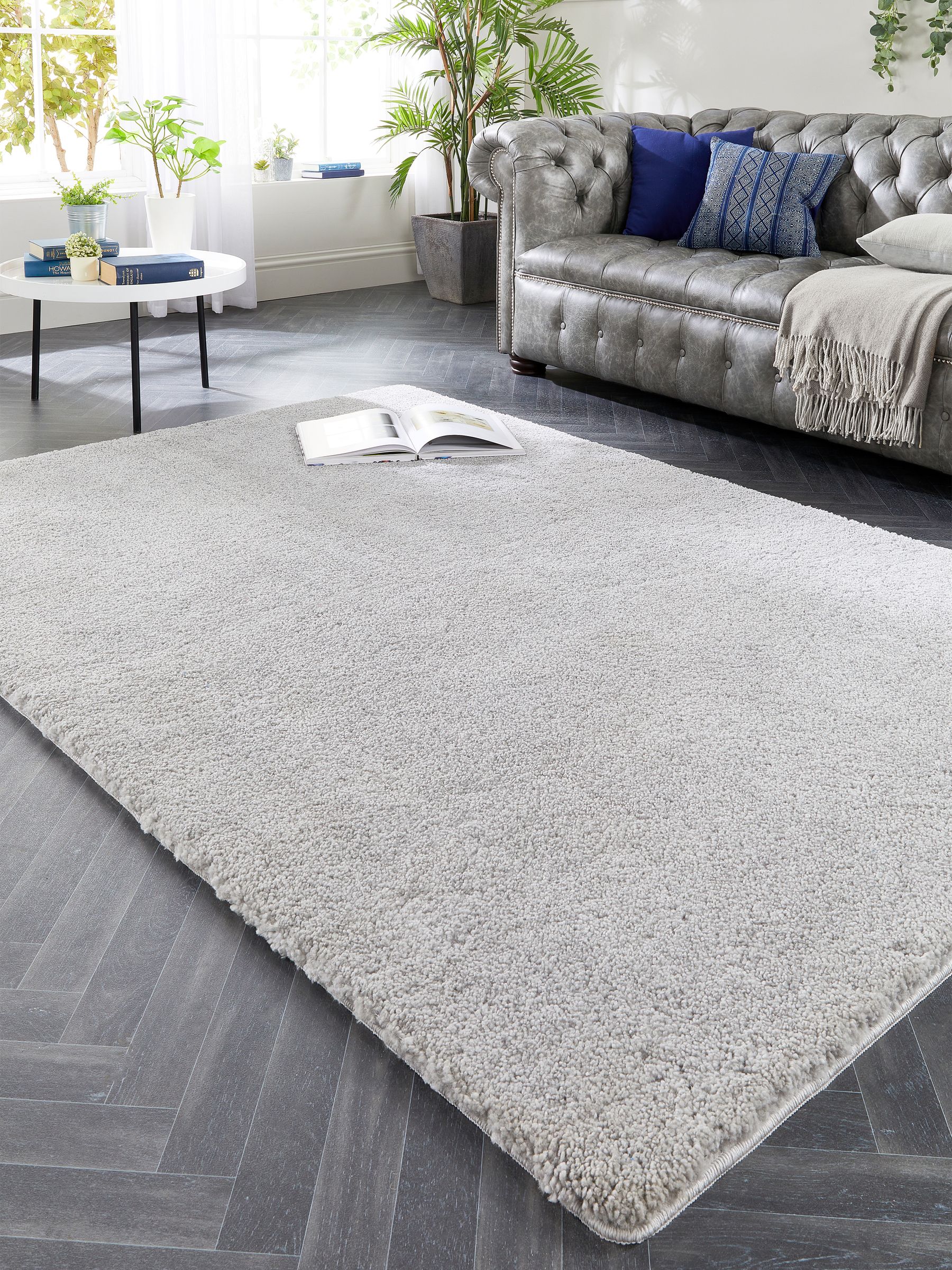 Buy My Lux Silver Washable Rug from the Next UK online shop