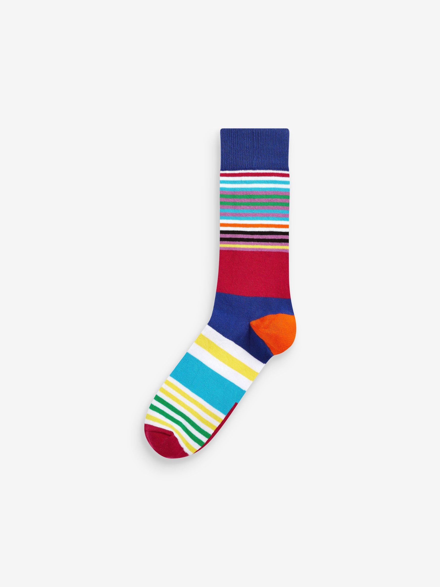 Buy United Odd Socks Multi Stripe Sock Exchange Weekend Socks from the ...